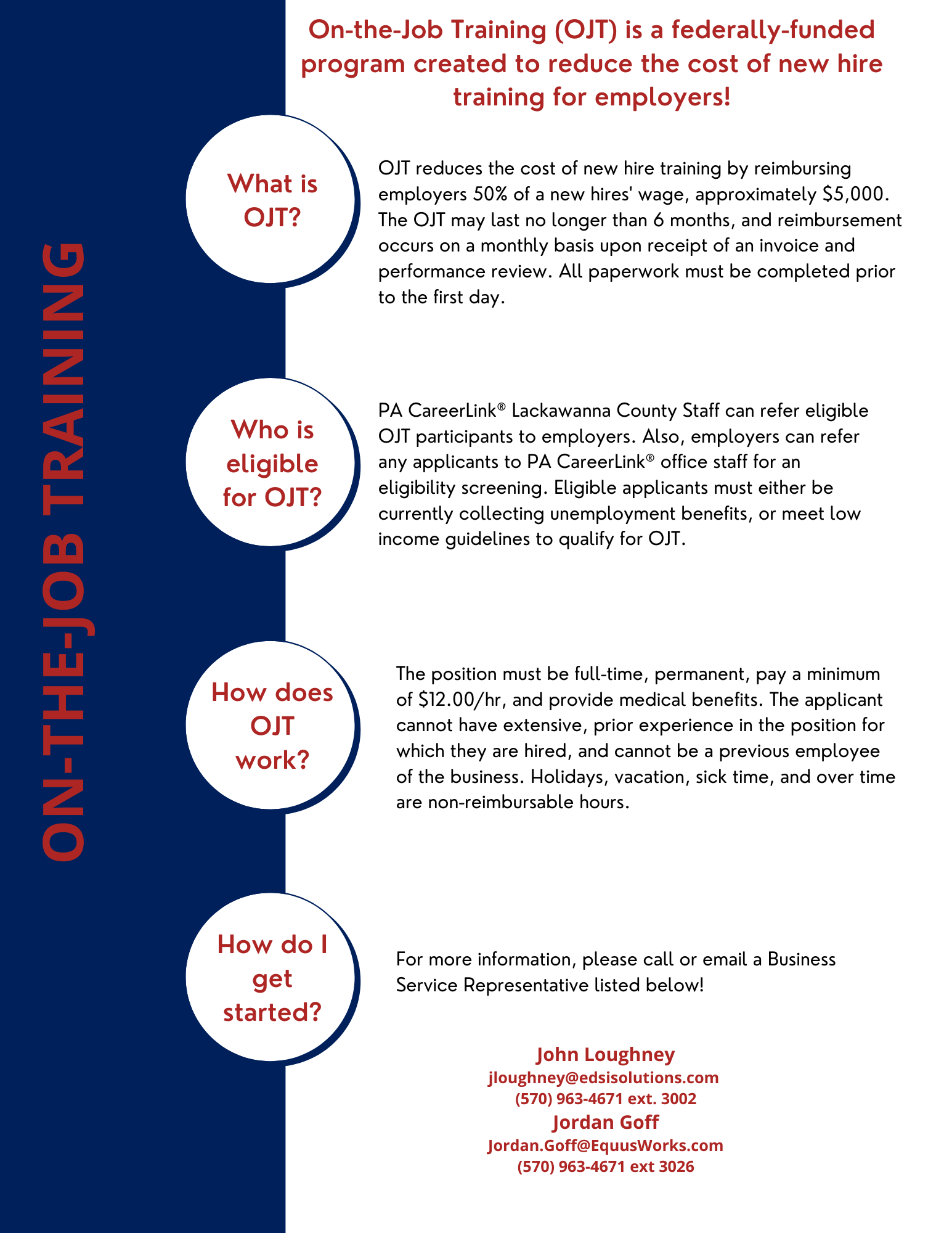 OJT Program — PA CareerLink® Lackawanna County