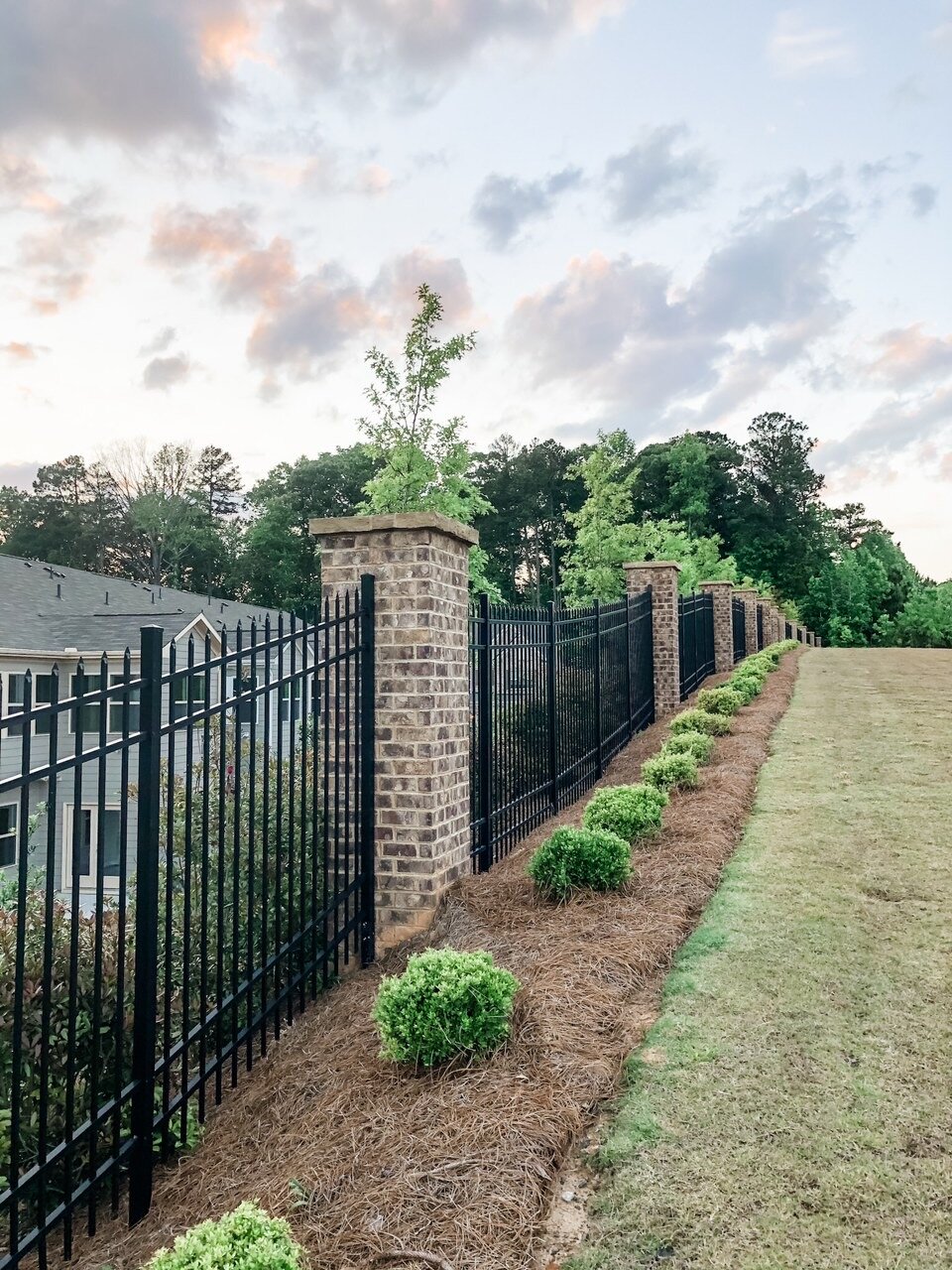 Commercial Fence — Byron Fence
