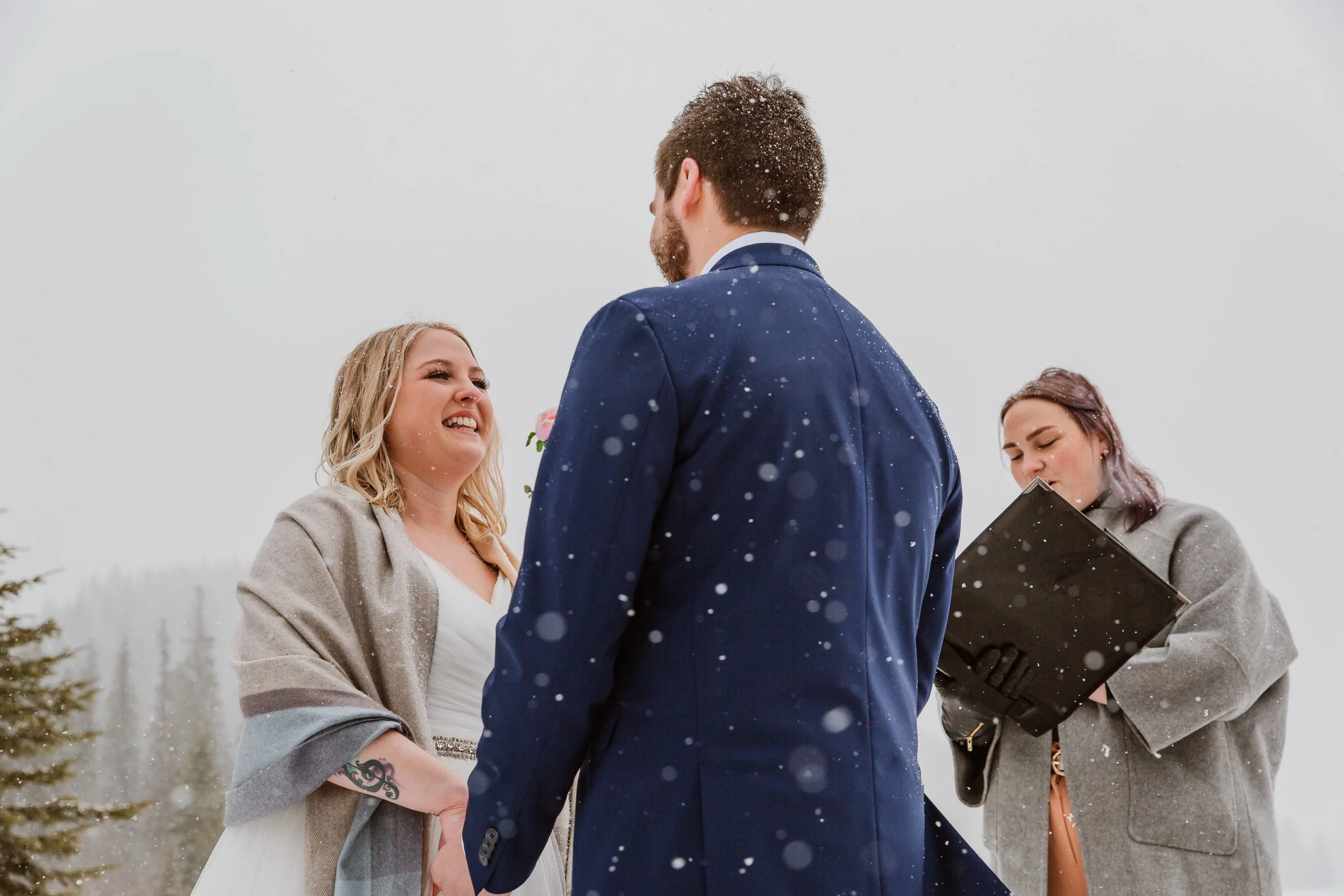 Derek & Cassidy | Pyramid Island Wedding | Jasper National Park — Jamie ...