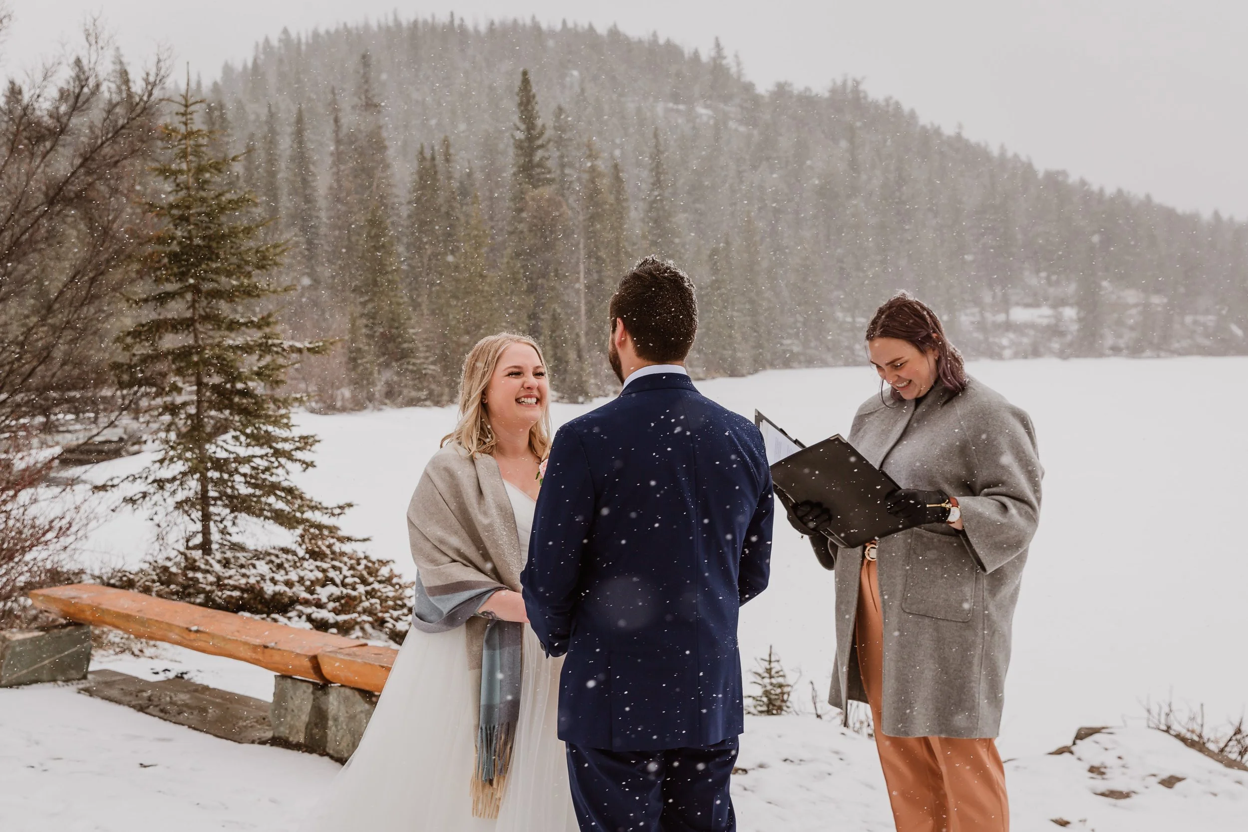 Derek & Cassidy | Pyramid Island Wedding | Jasper National Park — Jamie ...