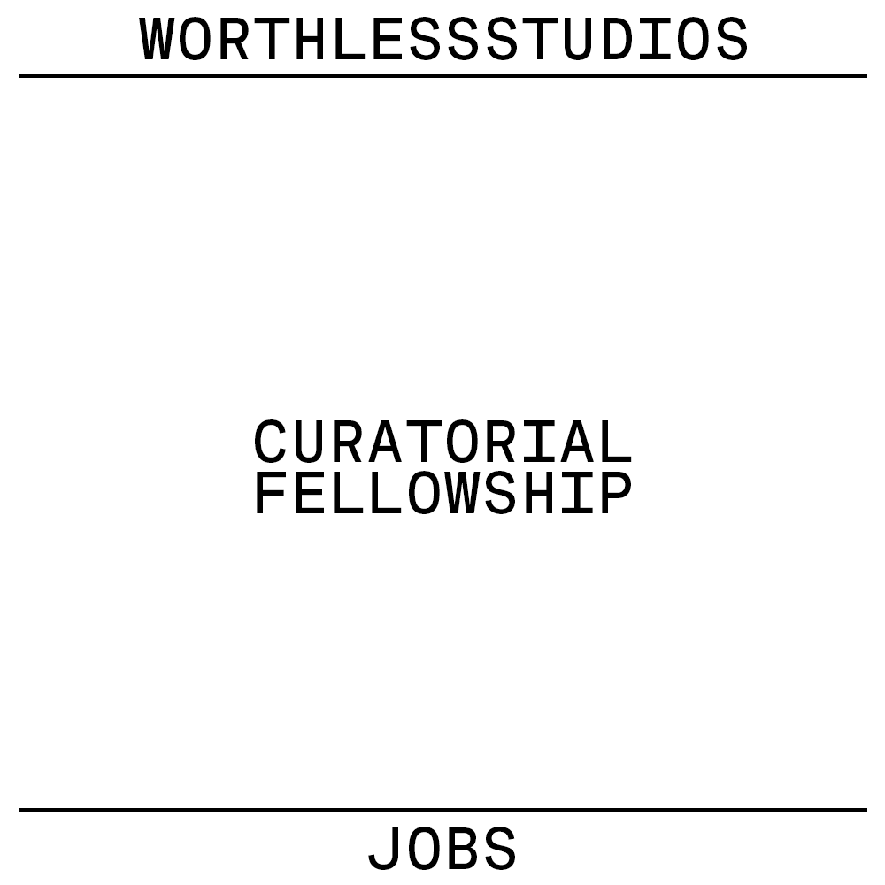 Jobs — WORTHLESSSTUDIOS