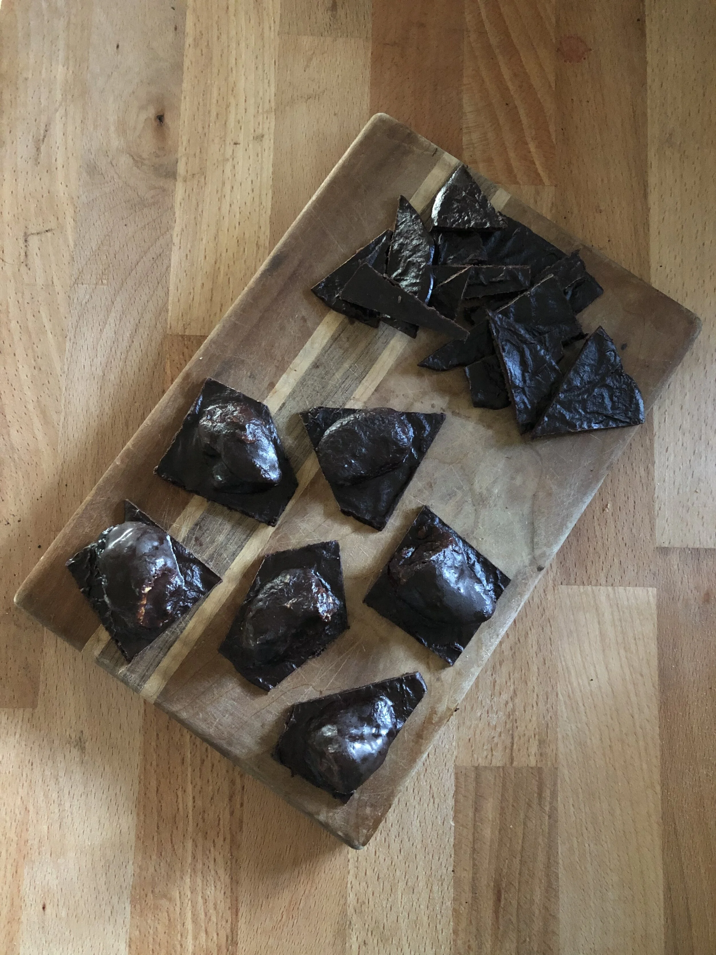 Lactation Chocolate Covered Stuffed Plums — Held