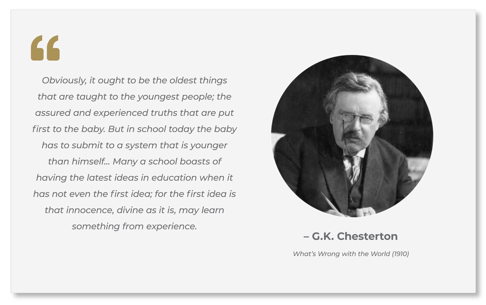 Our Model — Chesterton Academy of Our Lady of Guadalupe