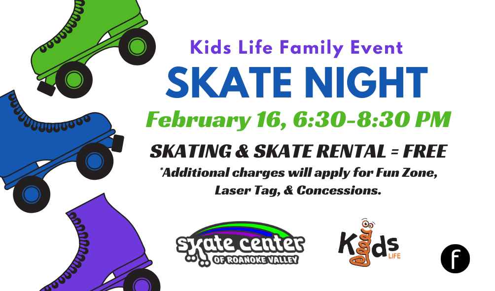 Kids Life Family Event - Skate Night — Fellowship Community Church