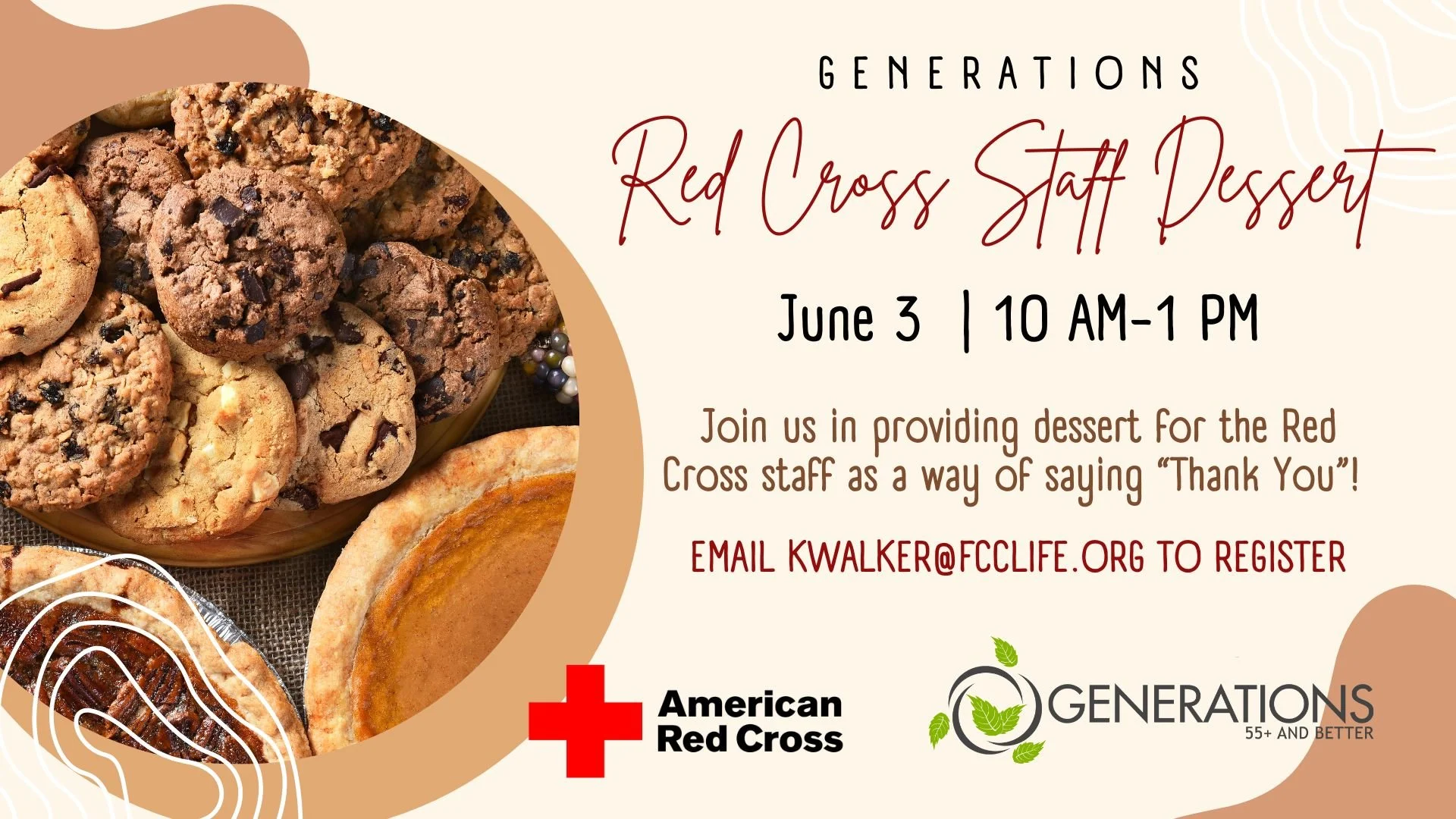 Generations, Red Cross Staff Dessert — Fellowship Community Church