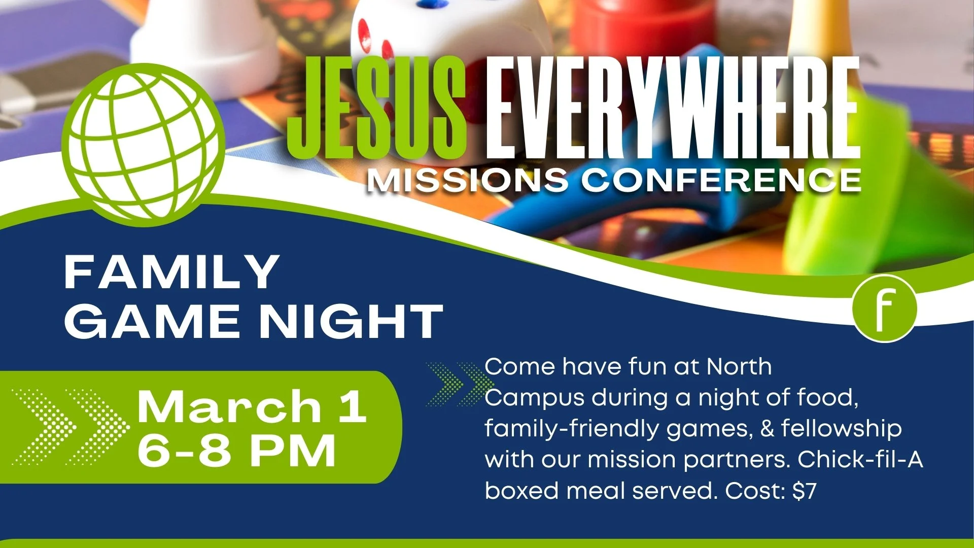 JESUS EVERYWHERE MISSIONS CONFERENCE: Family Game Night — Fellowship ...
