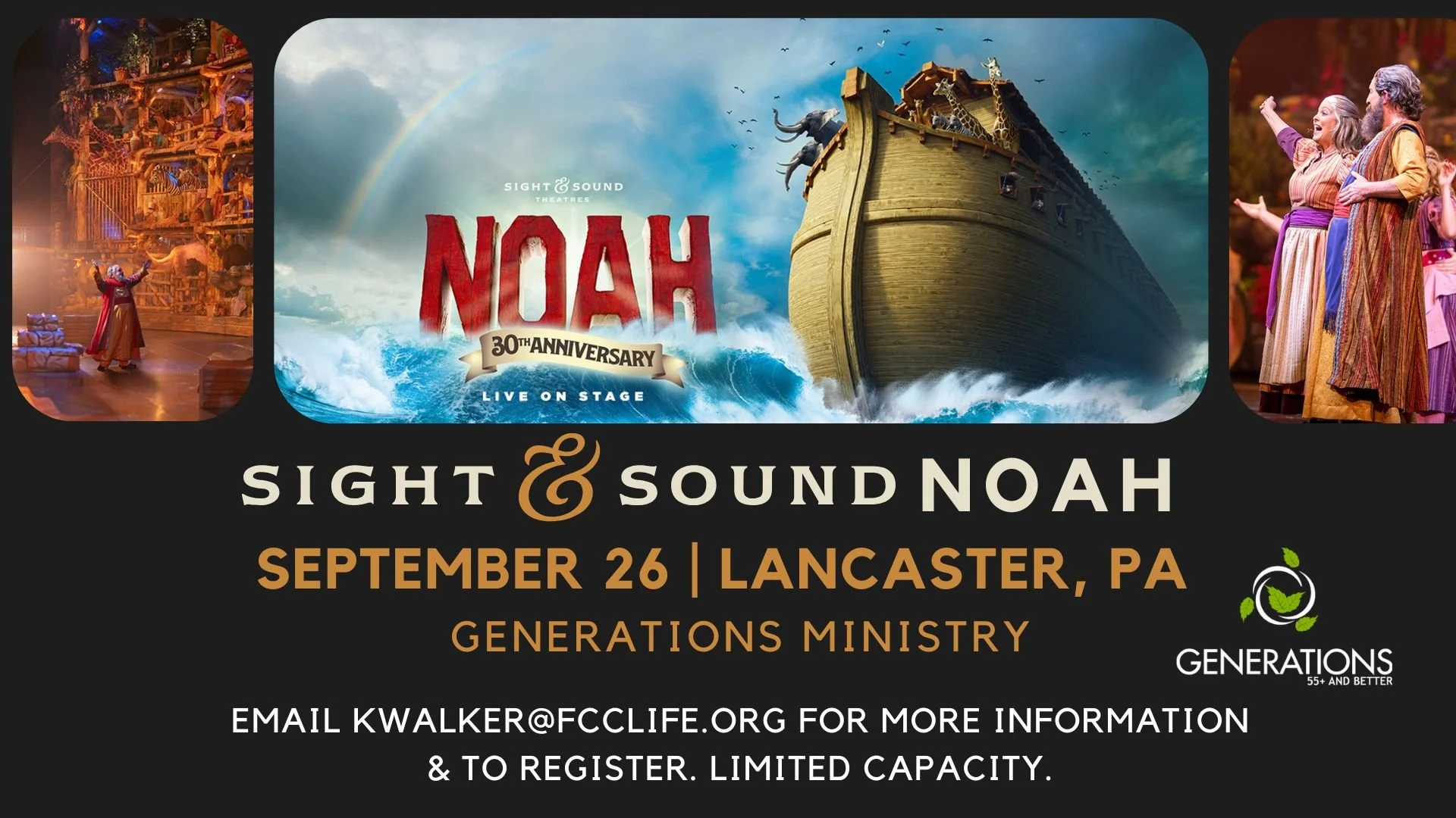 Generations, Sight & Sound Noah — Fellowship Community Church