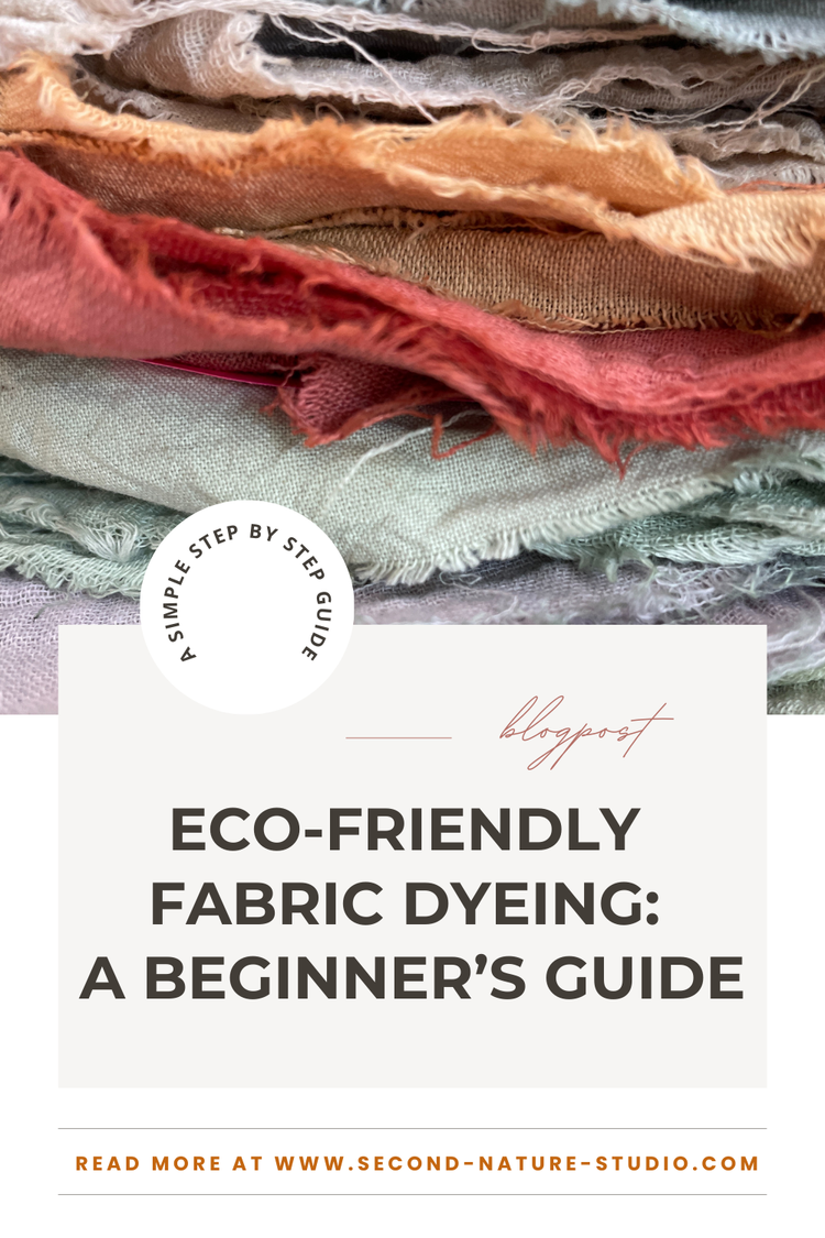 Step-by-Step Guide to Hand Dyeing Natural Fabrics: A Journey with Second Nature Studio — Second ...