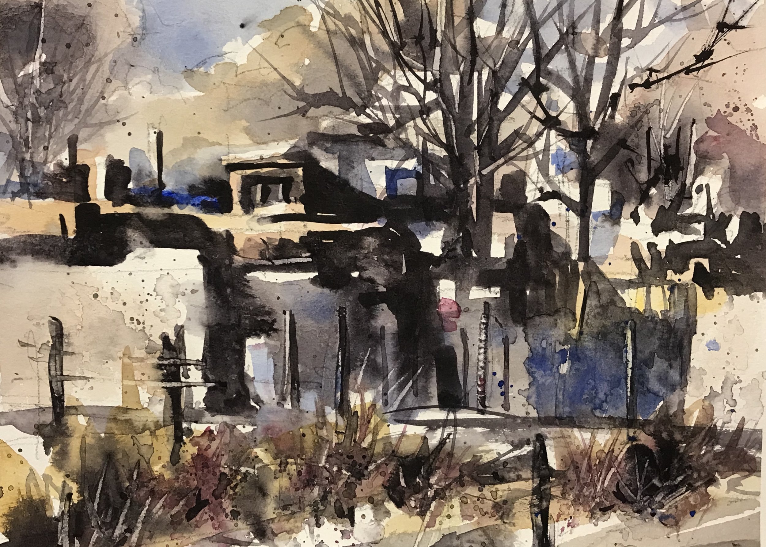 Sketches — Dave Cook, Watercolor Artist