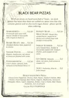 Menu — The Bear Inn