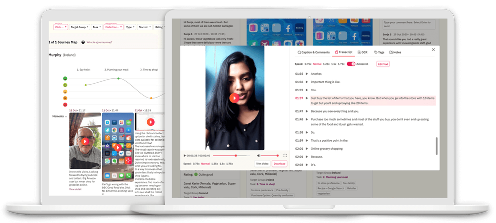 Indeemo | AI powered In-the-moment Video Research platform