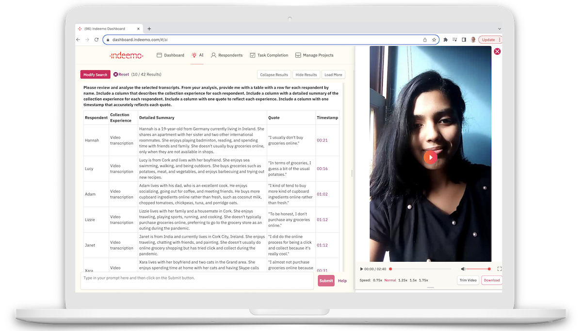 Mobile Ethnography App. AI powered Digital Ethnographic Research Tool ...