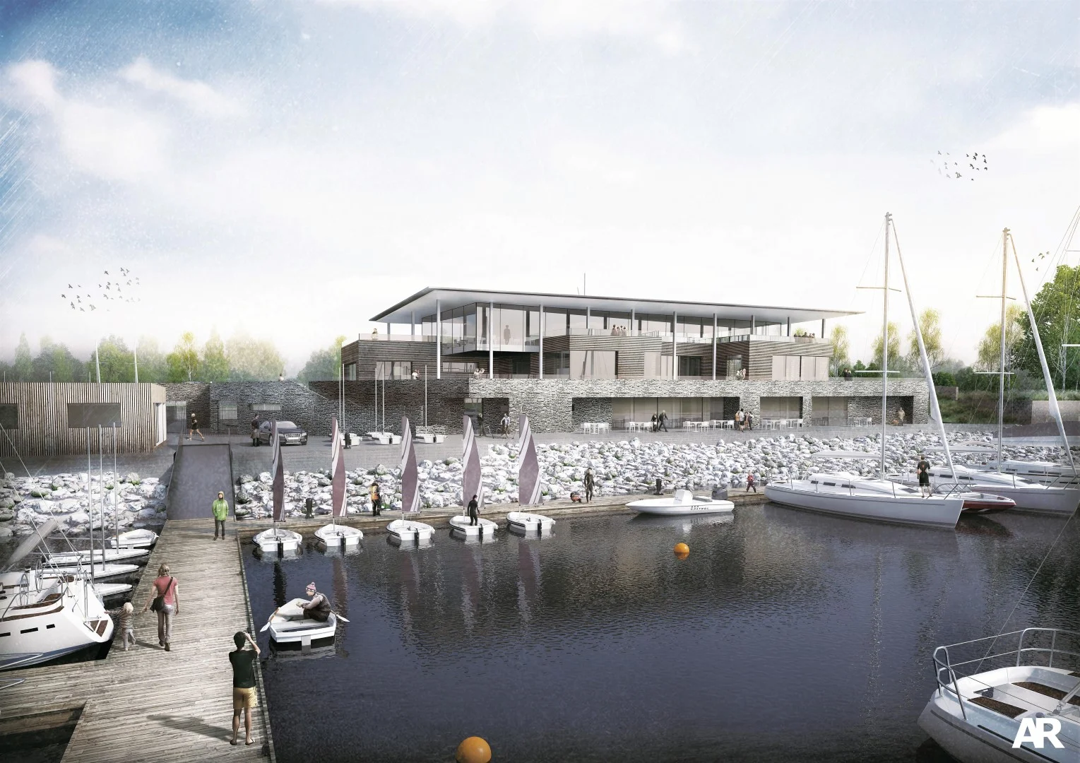 Parkstone Yacht Club — AR Design Studio | Contemporary Architects ...