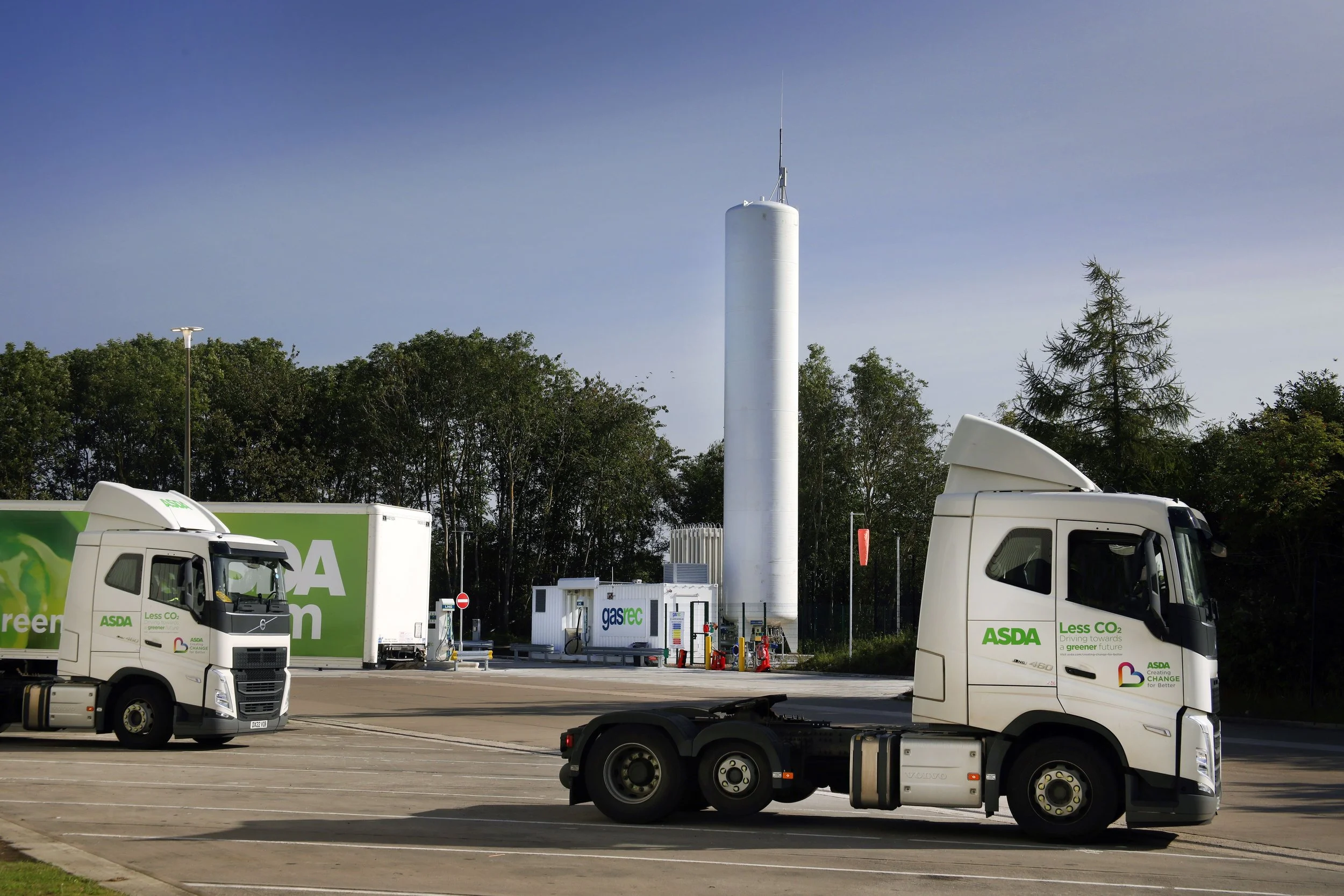 Asda invests in new Bio-LNG refuelling stations — Gasrec