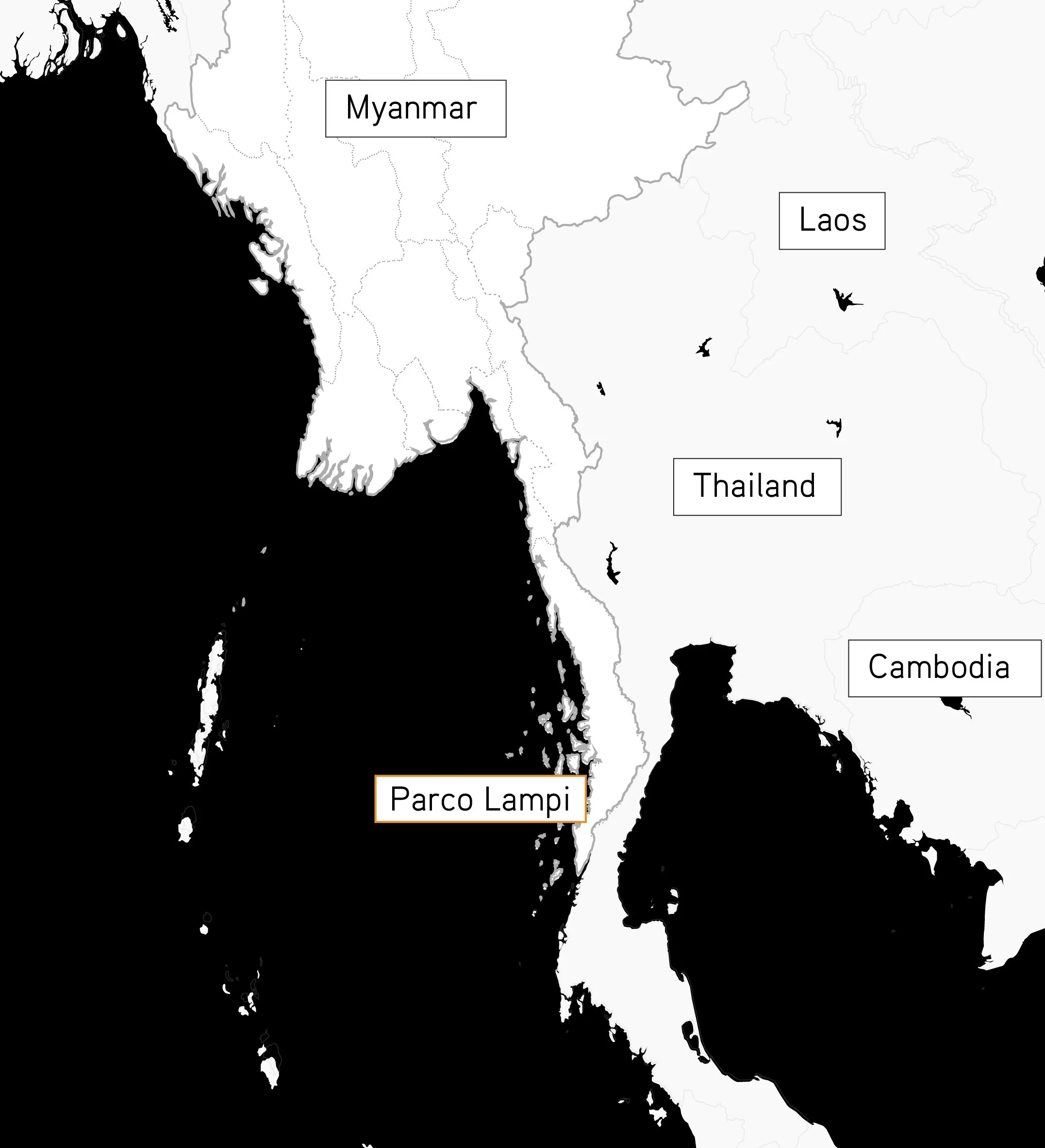 Park staff accommodation, Lampi Park, Myanmar — Architetti Senza ...
