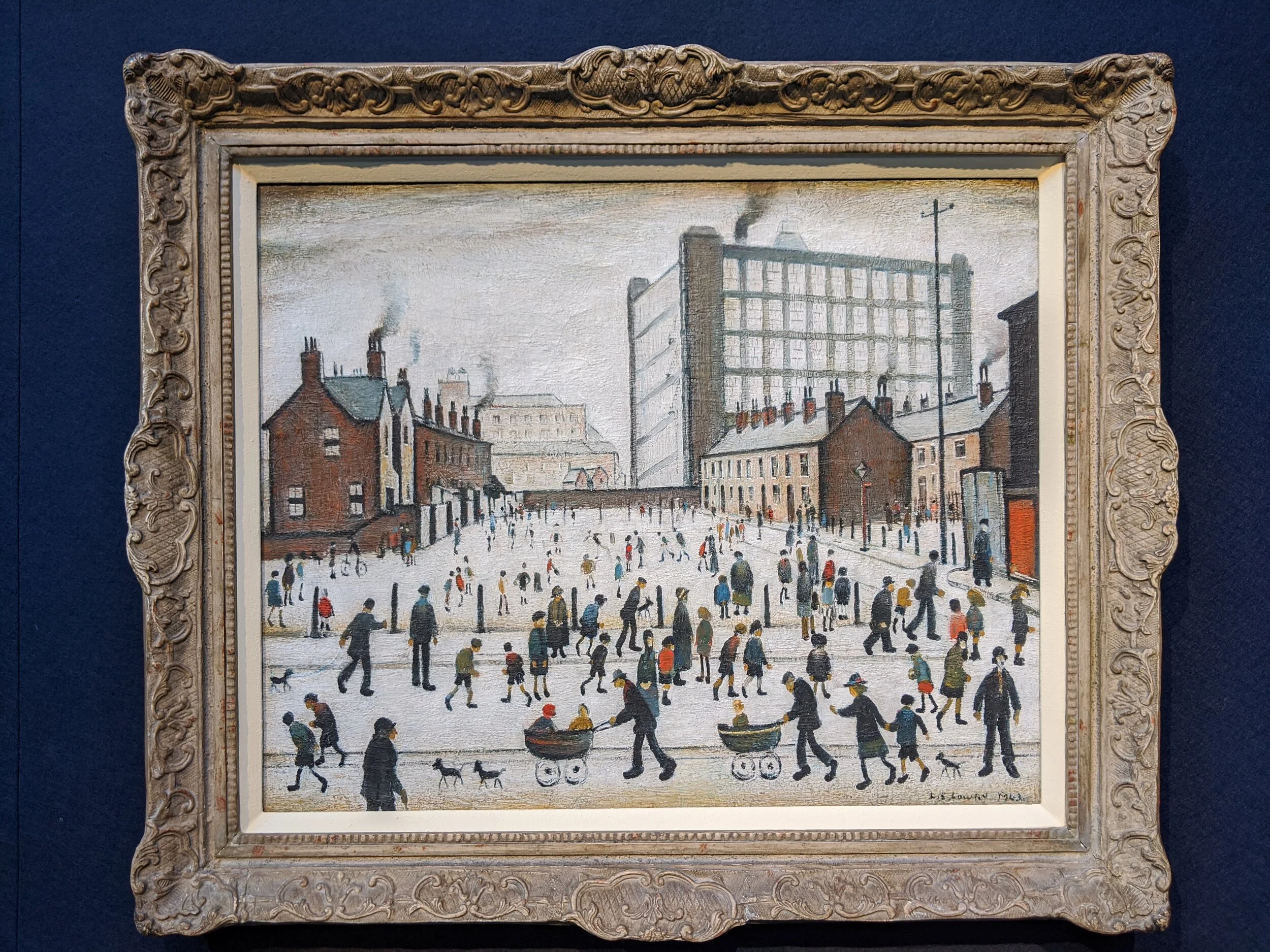 Ls Lowry Man With Red Eyes - joicefglopes