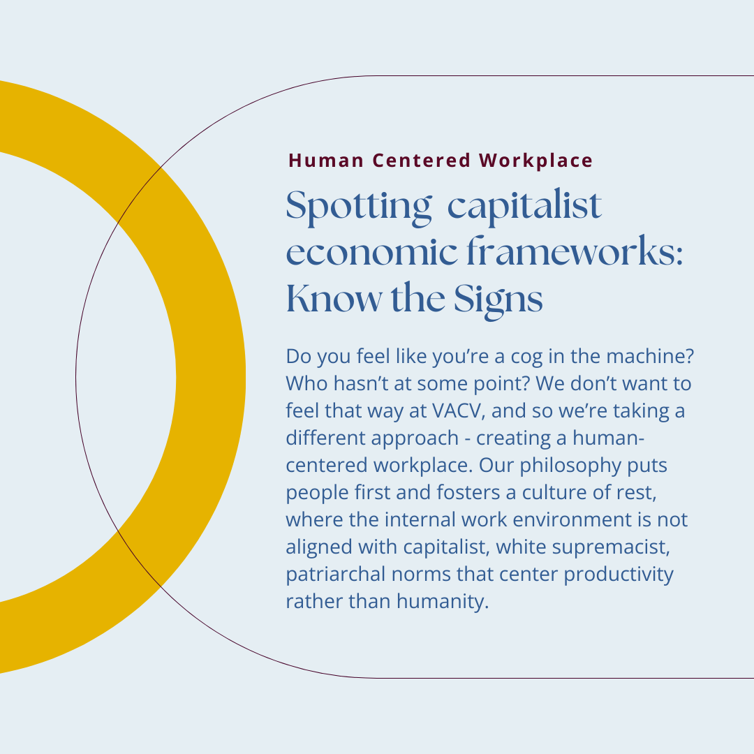 Human Centered Workplace — Virginia Community Voice