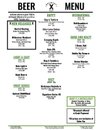 Menu — Brewery X