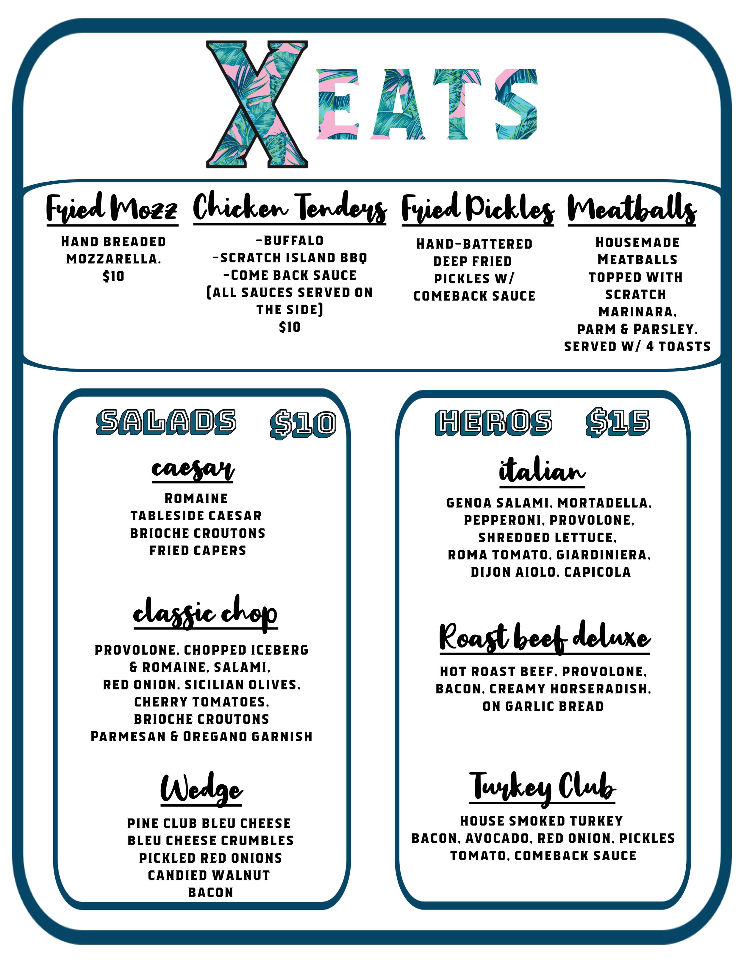 X EATS — Brewery X