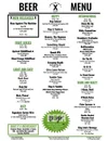 Menu — Brewery X