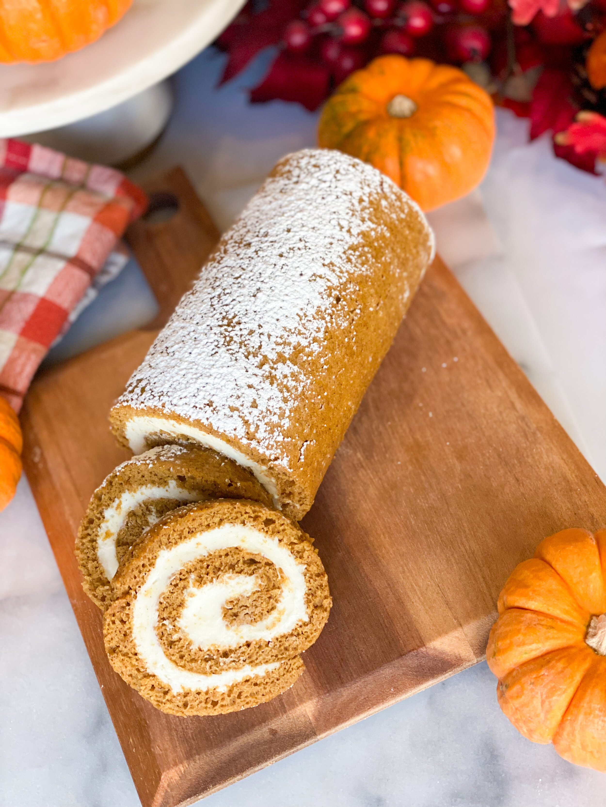 Pumpkin Roll — Cake It With Justin