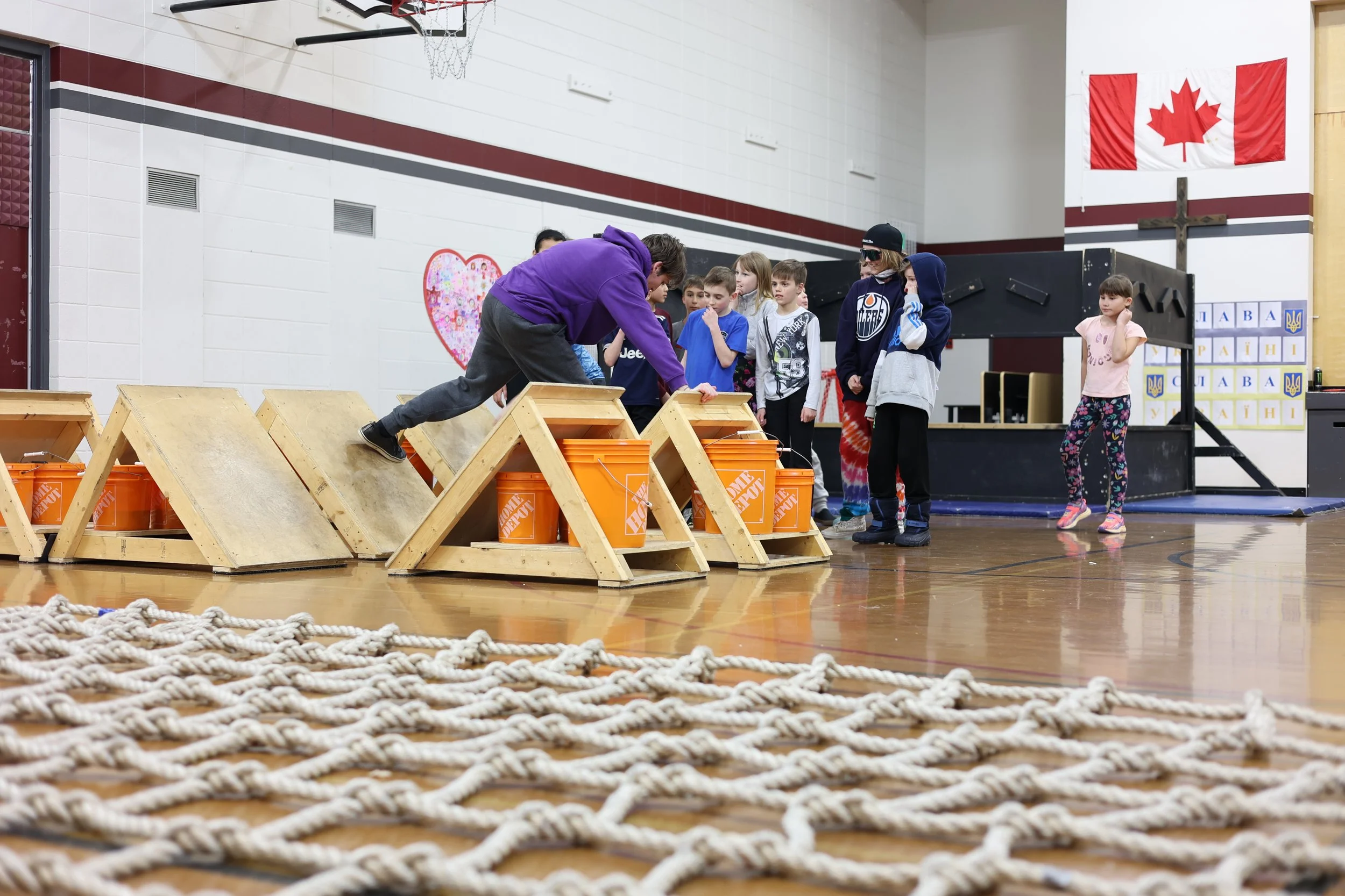 Mobile Obstacle Course for Events | Fitset Ninja