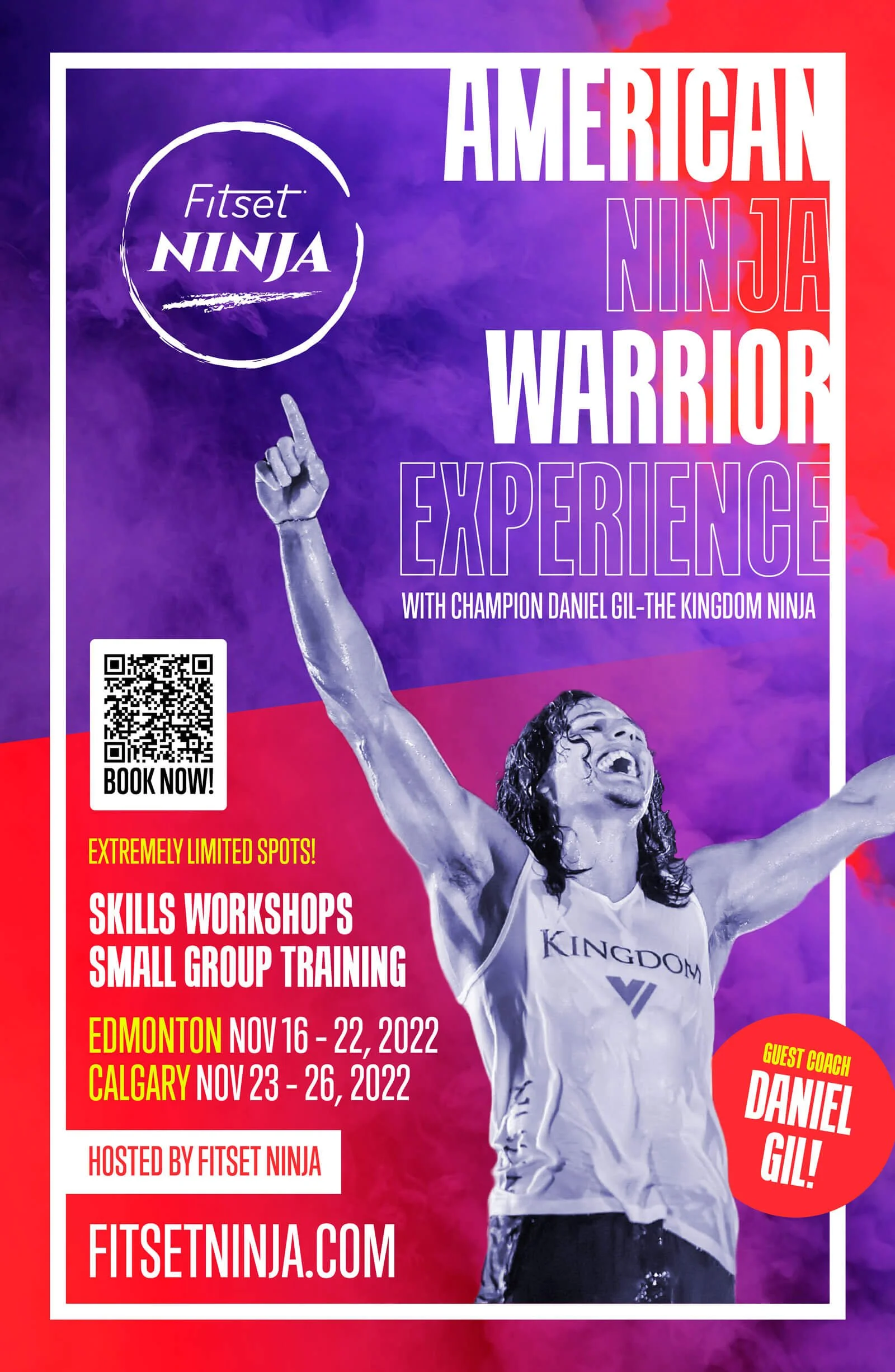 American Ninja Warrior Experience with Champion, Daniel Gil | Fitset Ninja