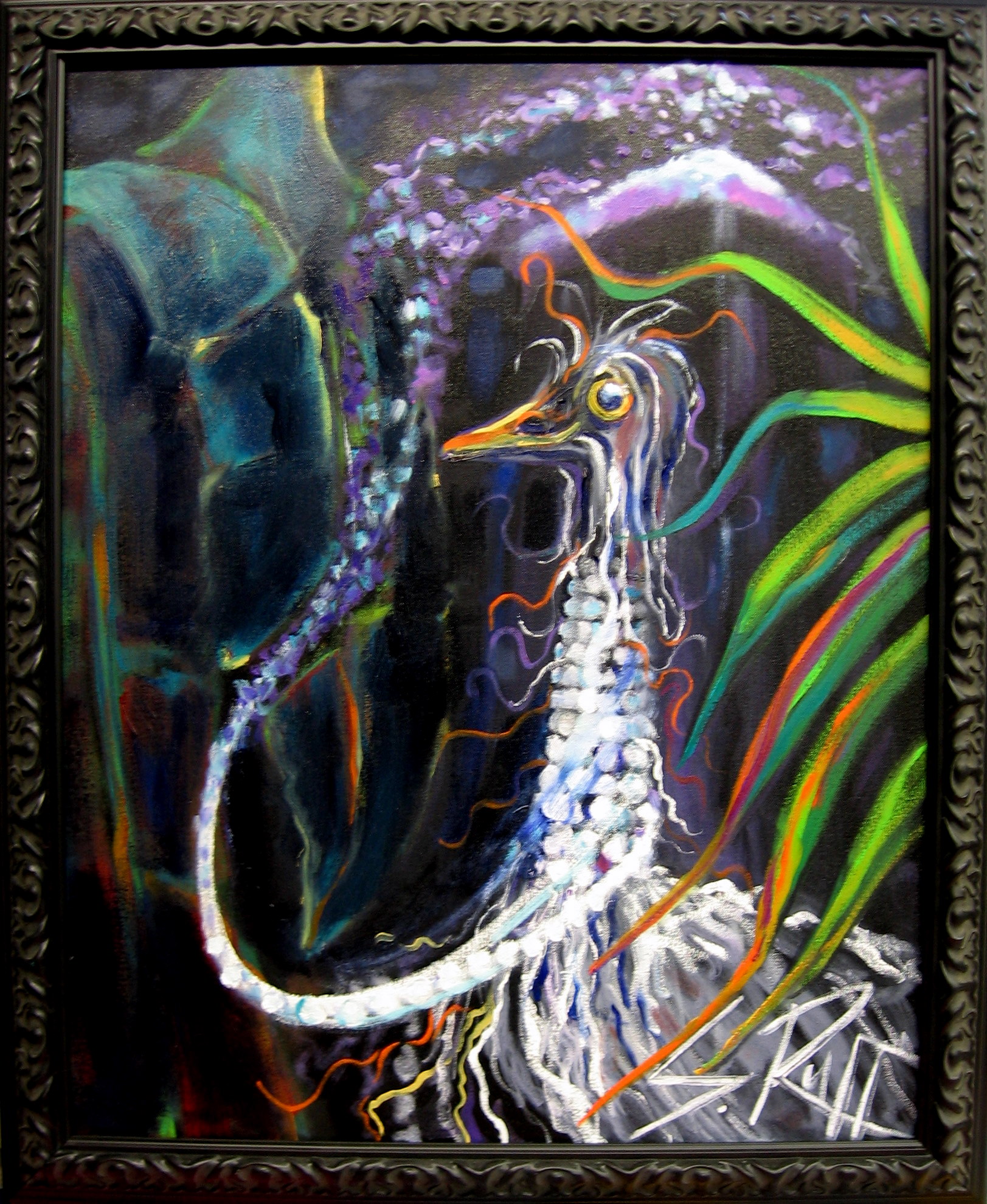 OIL ON CANVAS — SHIRLEY RUFF