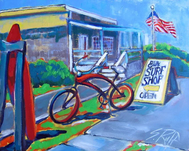 OIL ON CANVAS — SHIRLEY RUFF