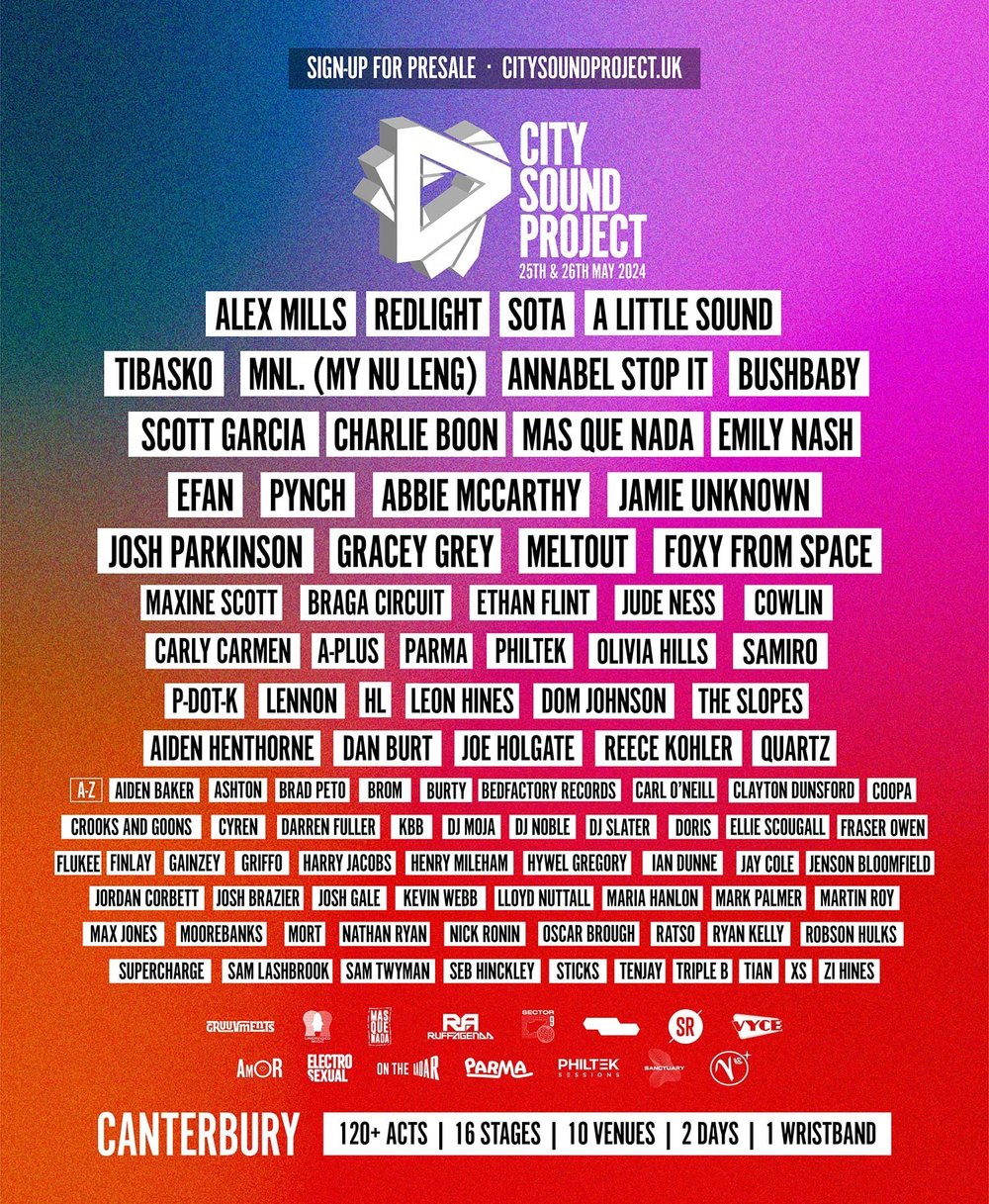 CITY SOUND PROJECT: Iconic festival returns to Canterbury — 'cene Magazine