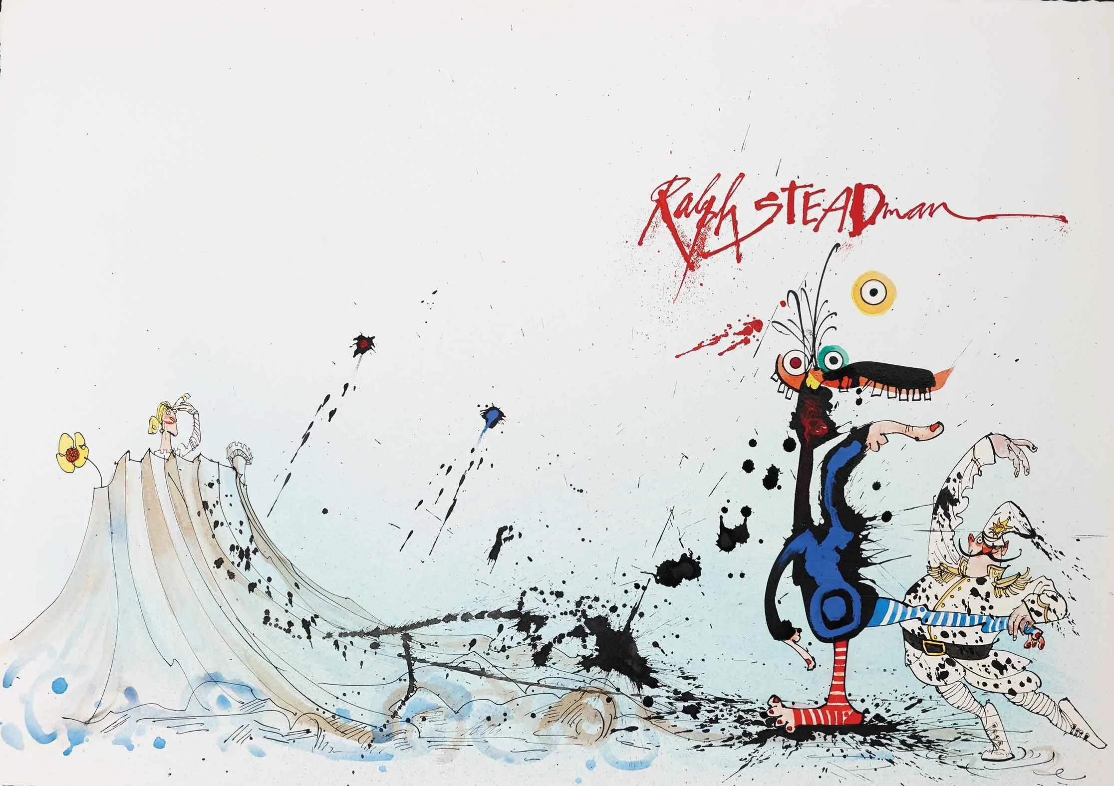 RALPH STEADMAN EXHIBITION AT CHATHAM HISTORIC DOCKYARD — 'cene Magazine