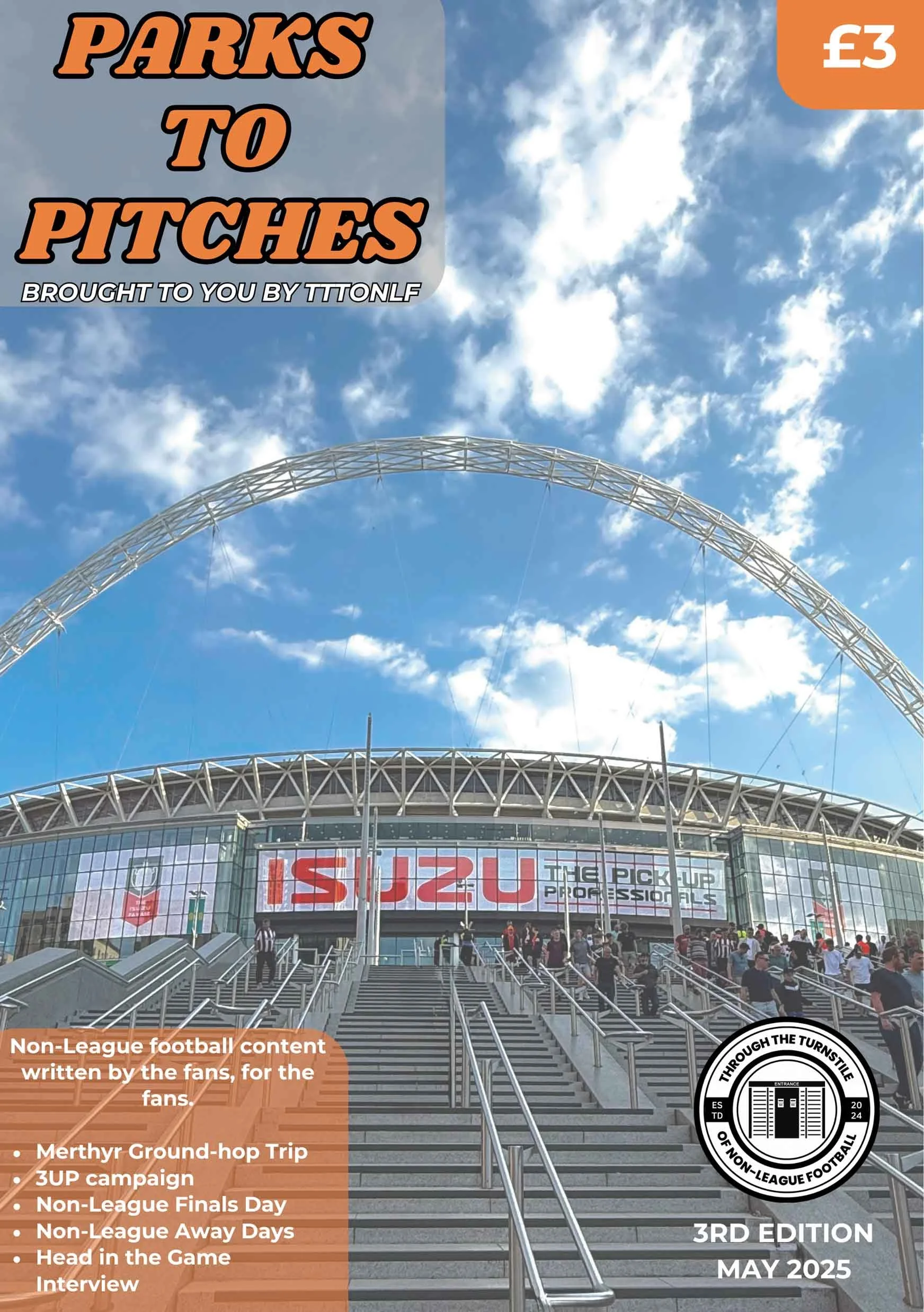 Parks to Pitches: Non-League football zine based in Kent — 'cene Magazine