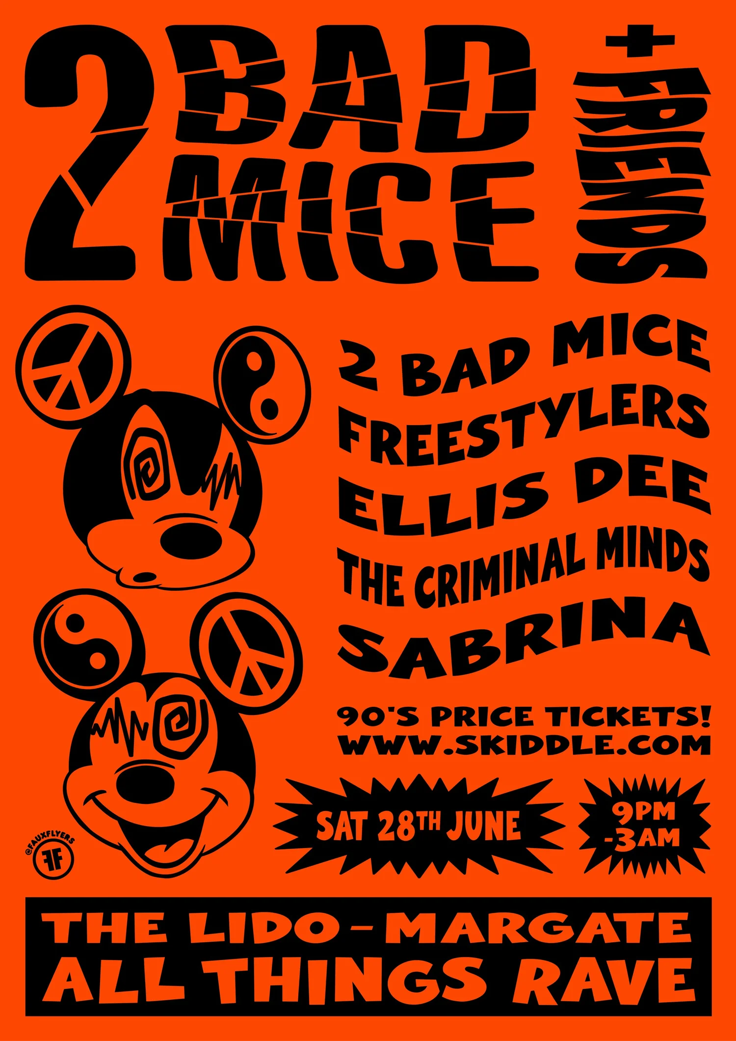 Iconic rave scene duo 2 Bad Mice announce Margate gig — 'cene Magazine