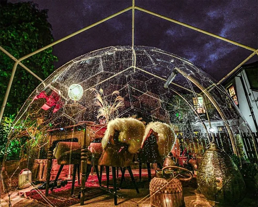 THE BEST OUTDOOR DINING IGLOO VENUES IN KENT — 'cene Magazine