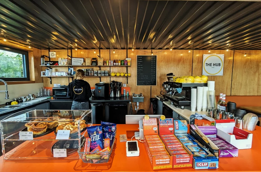 Brand new cyclist and walker cafe 'The Hub' opens in Wye, Ashford ...