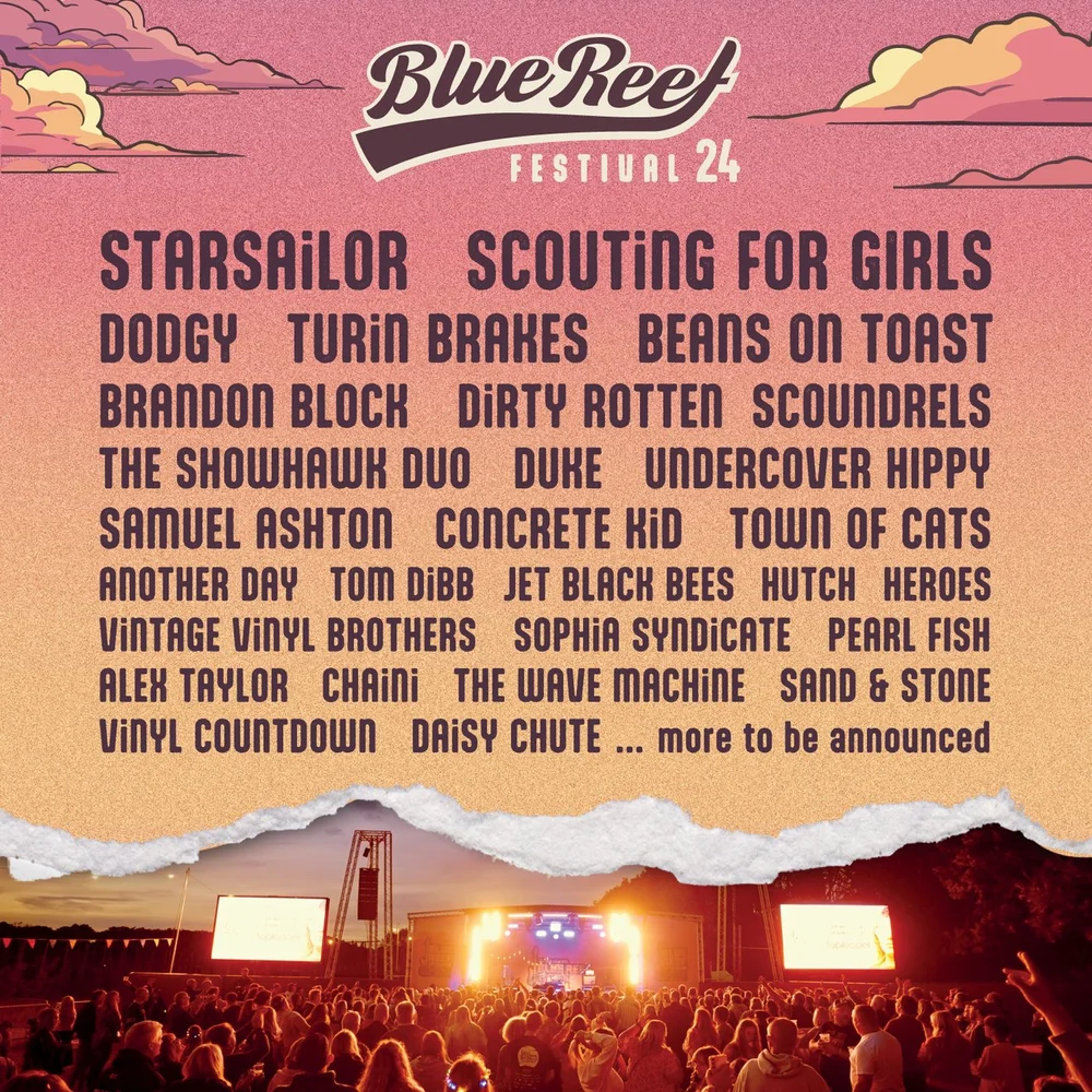 Kent's Blue Reef Festival unveils 2024 line-up — 'cene Magazine