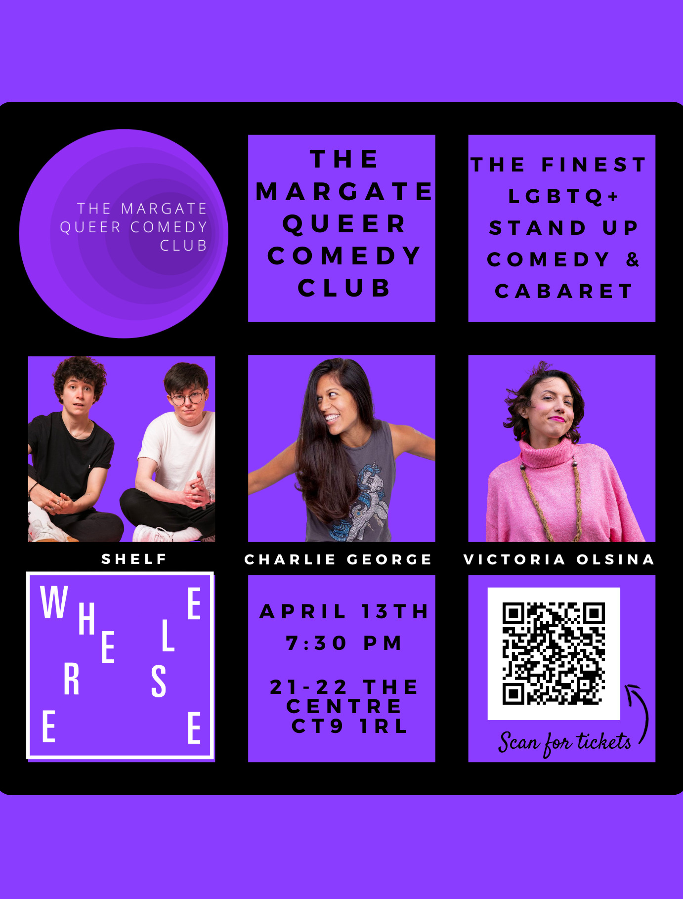 The Margate Queer Comedy Club Launches at Where Else Margate! — 'cene ...