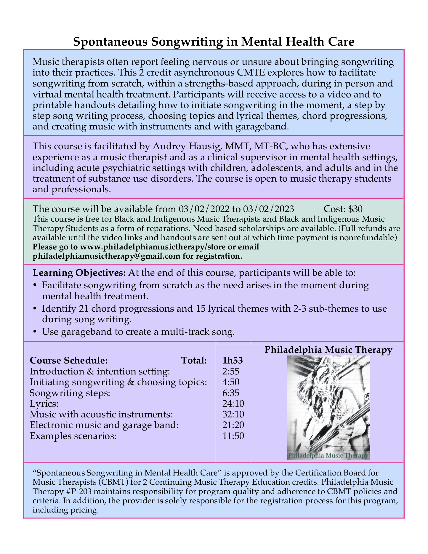 Spontaneous Songwriting in Mental Health Care (2) CMTE — Philadelphia ...