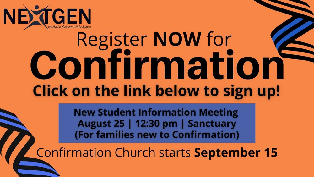 Confirmation Ministry — Hales Corners Lutheran Church