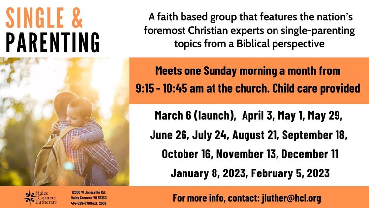 Single and Parenting — Hales Corners Lutheran Church