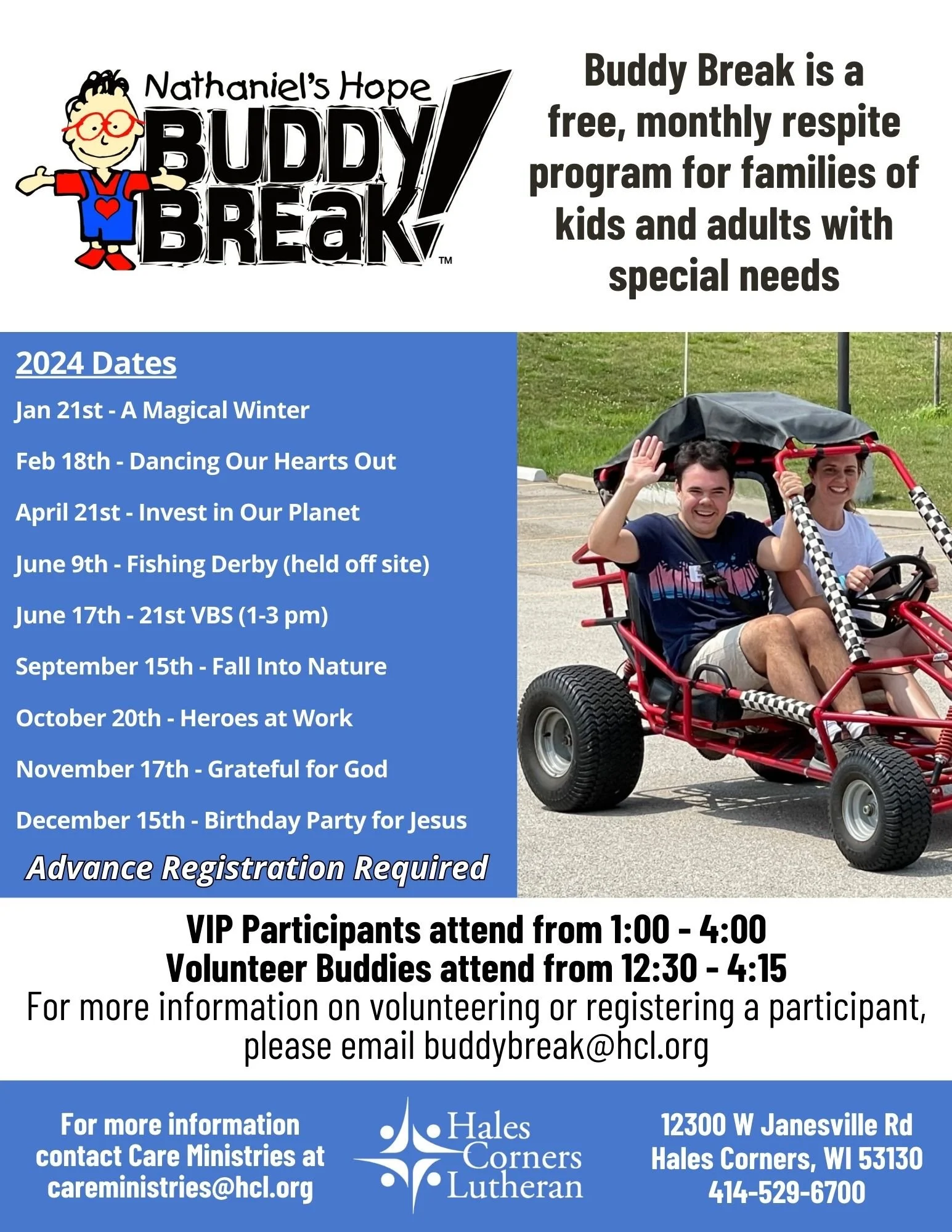 Special Needs — Hales Corners Lutheran Church