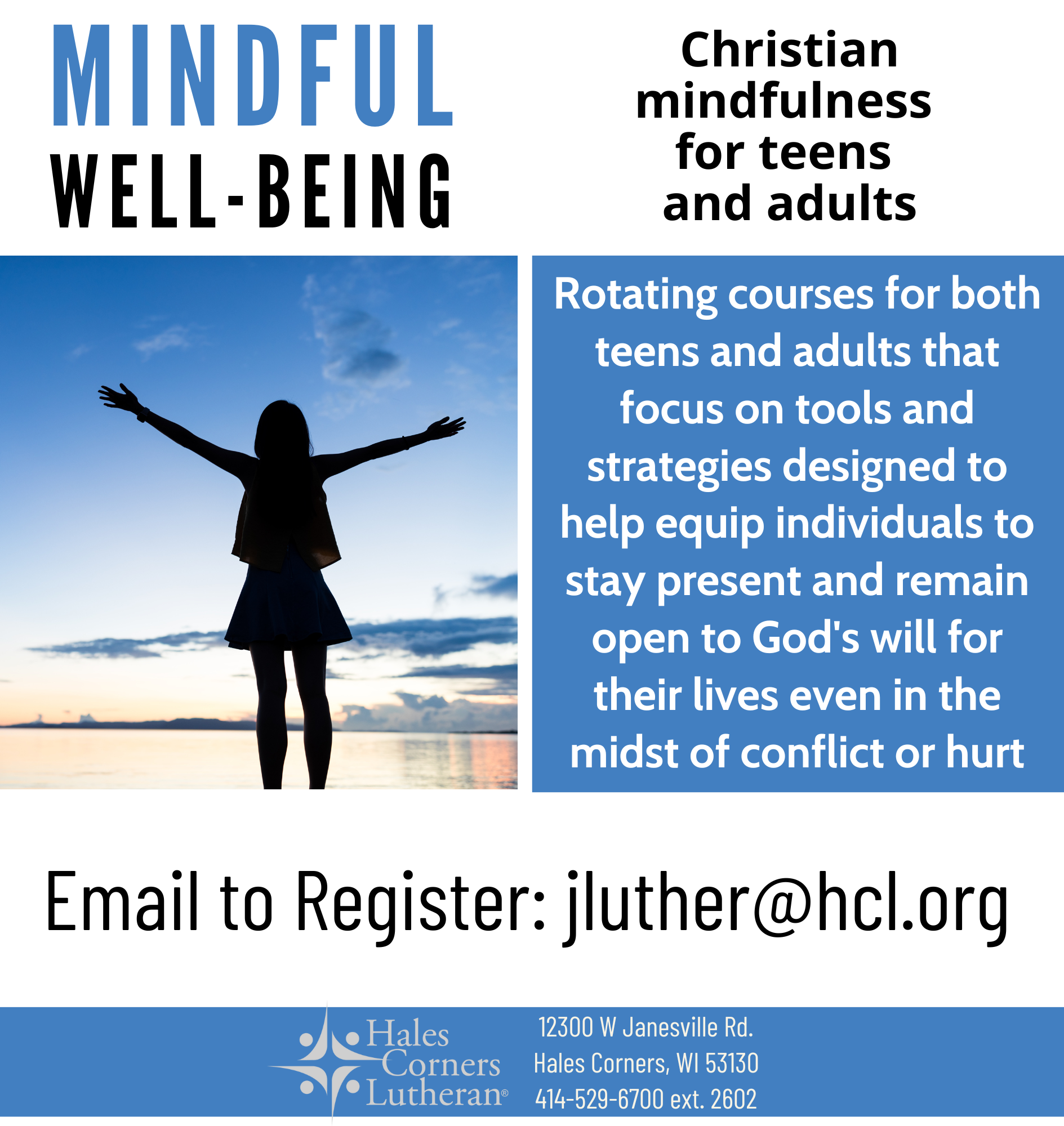 Mindful Well-Being — Hales Corners Lutheran Church