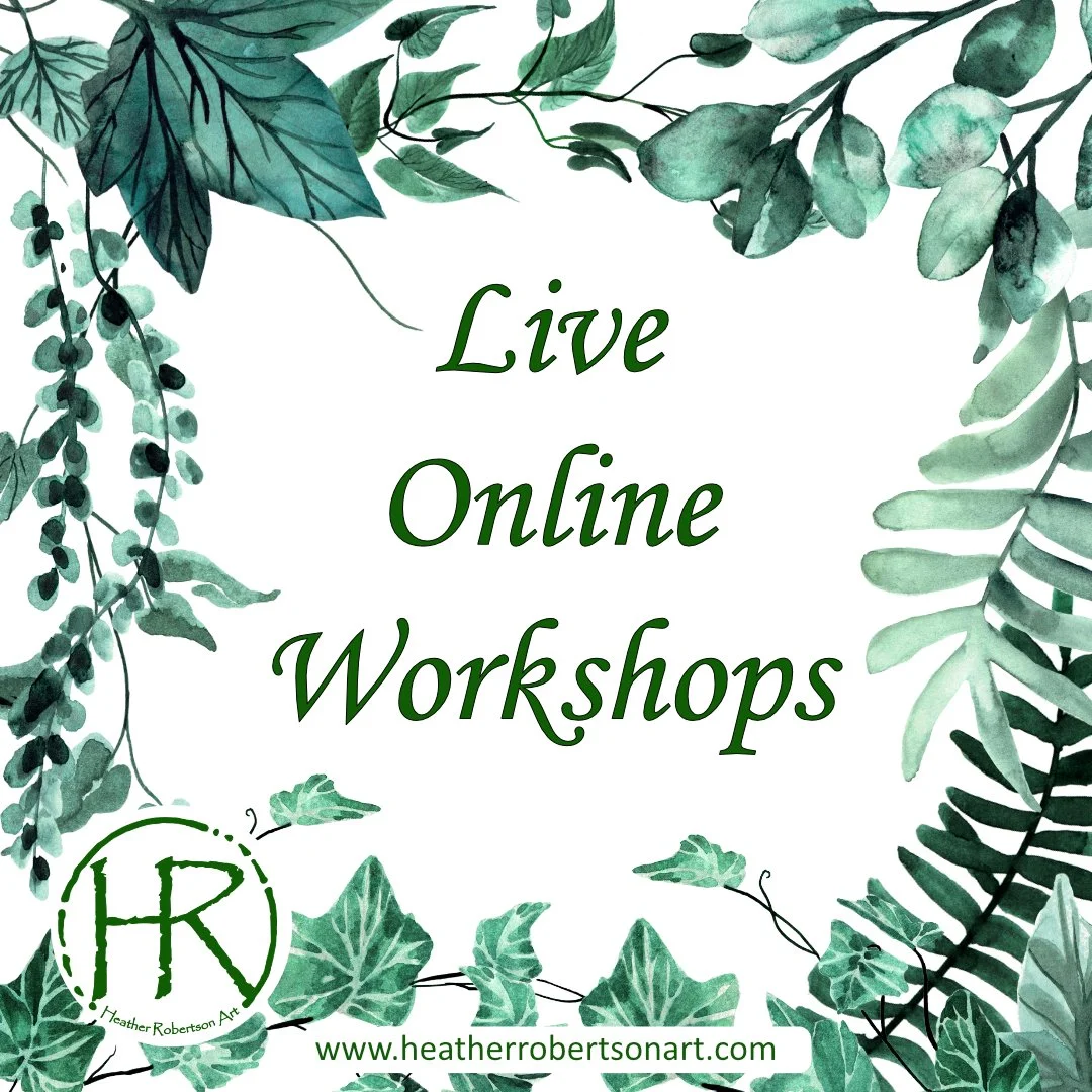 Classes and Tutorials — Heather Robertson Art