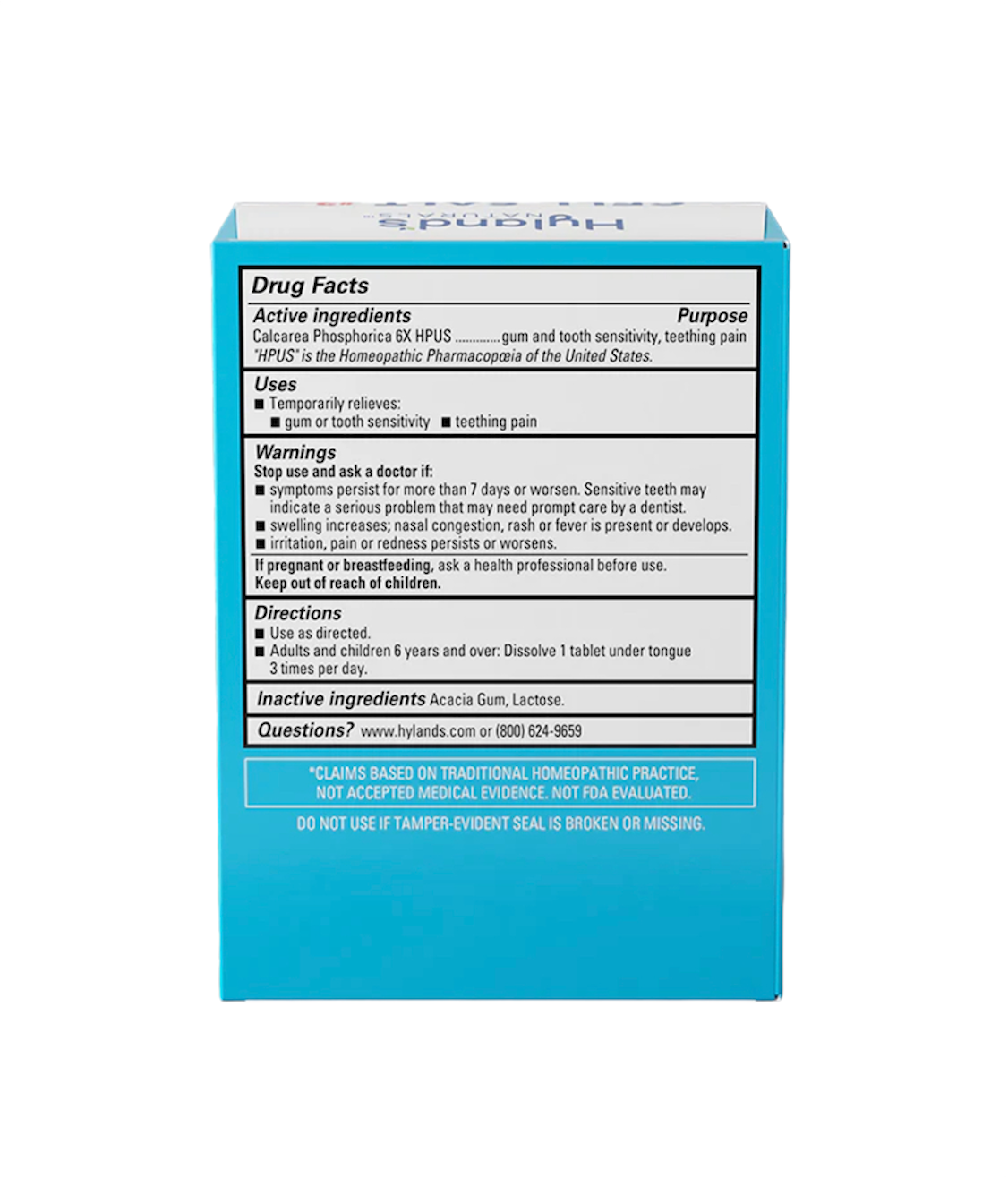 #2 CALC PHOS 6x-100 TABS — Panacea Nutritionals