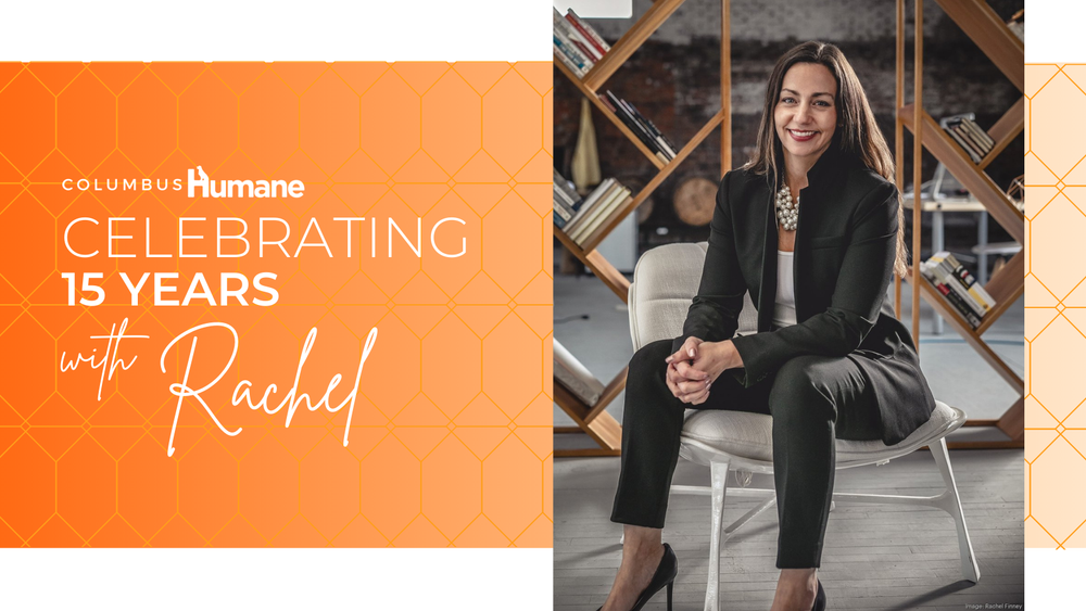 Celebrating 15 Years with Rachel D.K. Finney, CAWA. — Columbus Humane