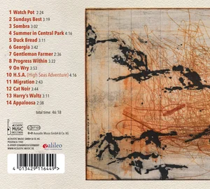 New CD Migration 14 instrumental pieces for the solo guitar. — Eric Lugosch