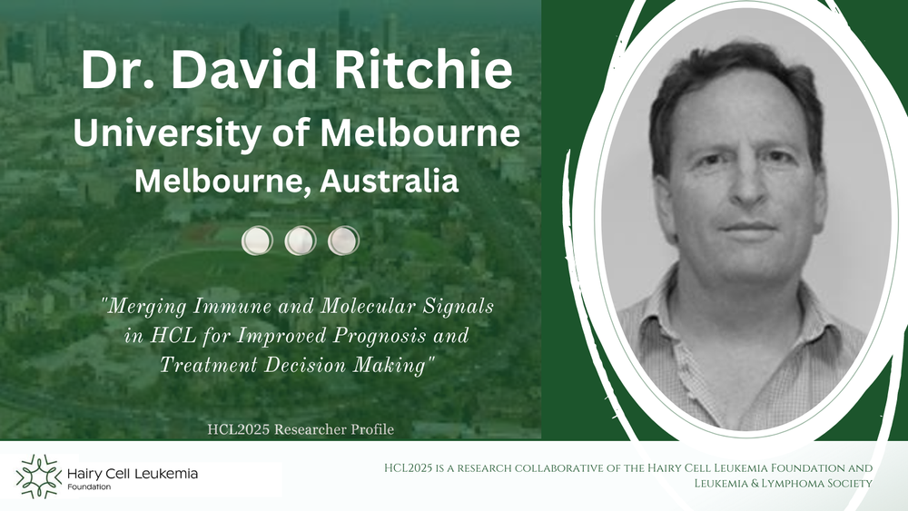HCL2025 Researcher Profile: Dr. David Ritchie, University of Melbourne ...