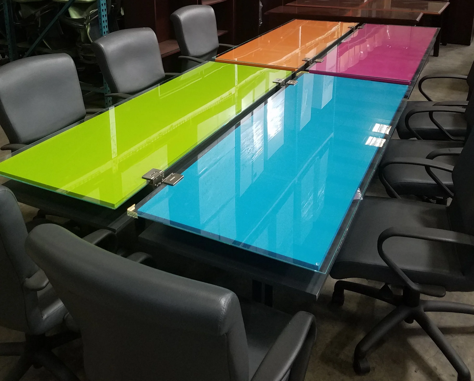 Custom Contemporary Conference Table — Dynamic Office Services