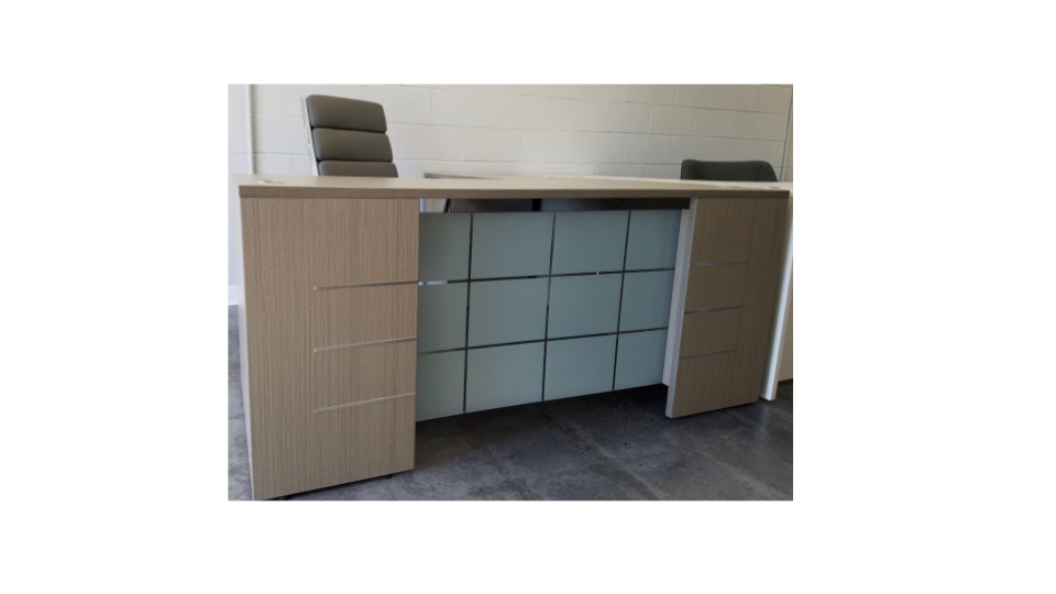 K Series Single Pedestal Desk — Dynamic Office Services