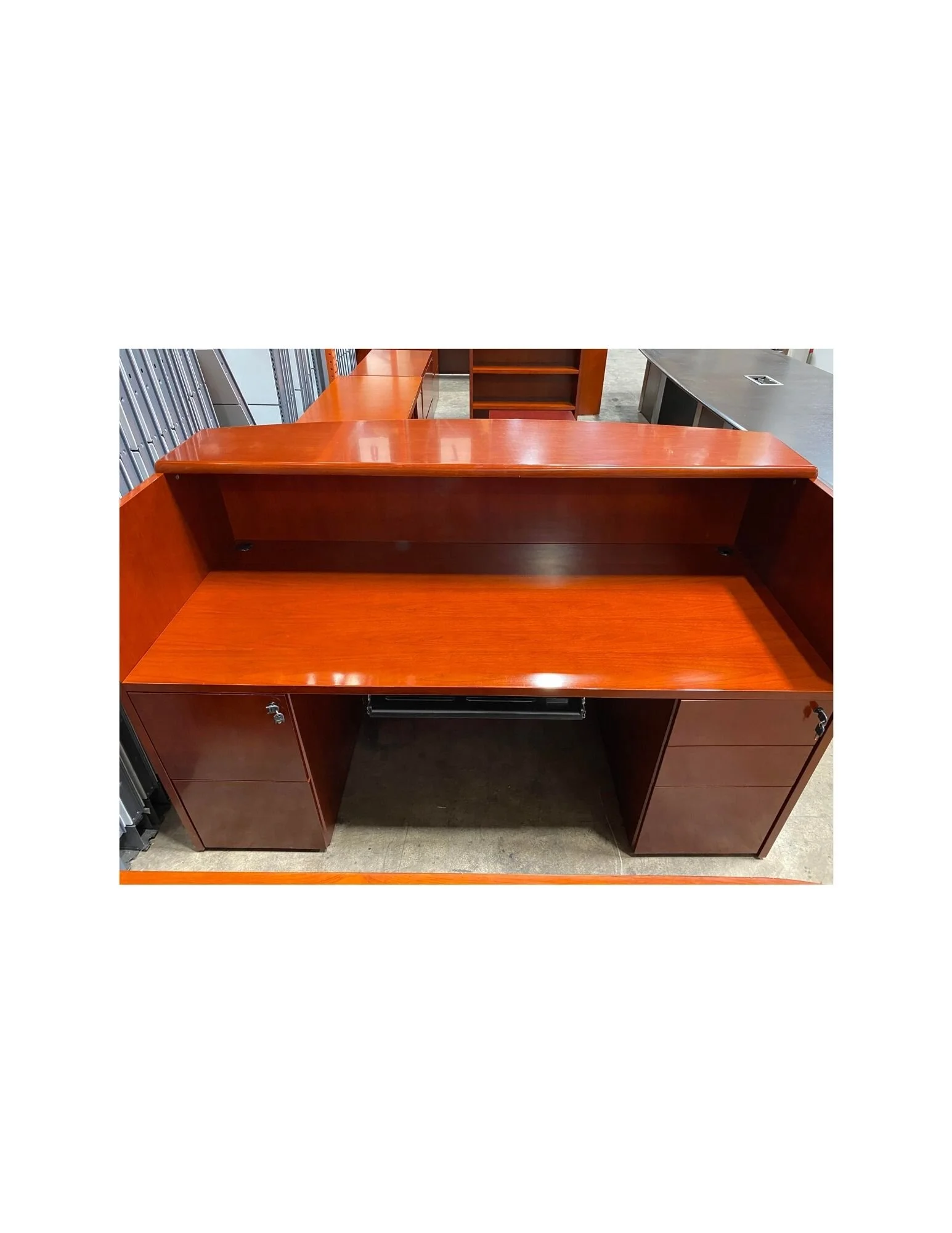 Reception Desk by Cherryman — Dynamic Office Services